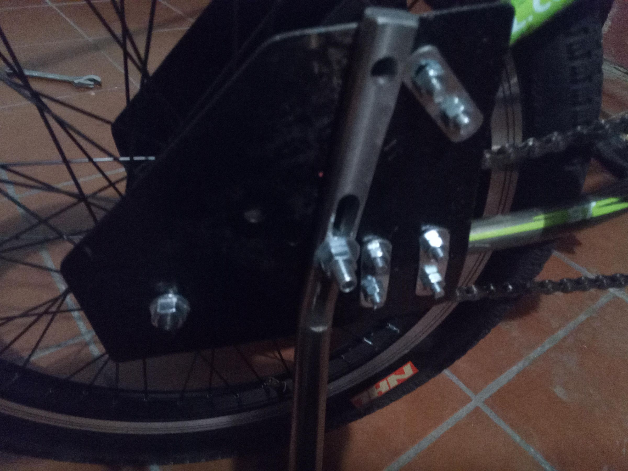 Heavy Duty Bicycle Training Wheels : 14 Steps (with Pictures ...