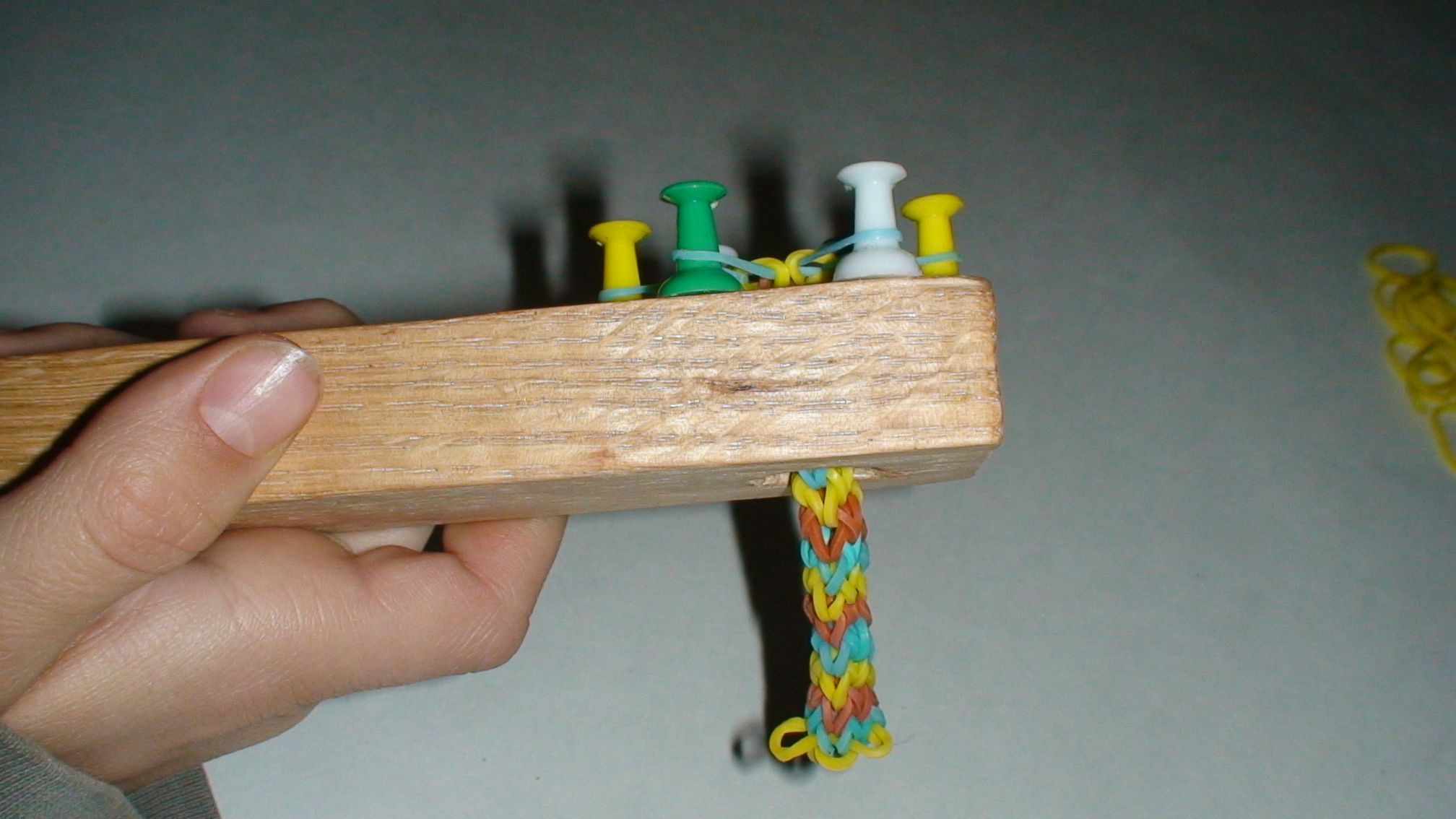 Easy to Make Rubber Band Loom and Bracelet : 9 Steps (with Pictures ...