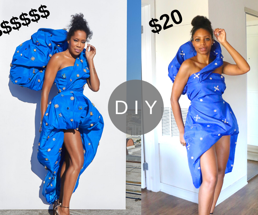 How to Make Regina King's Emmys Dress for Under $20 : 8 Steps (with ...