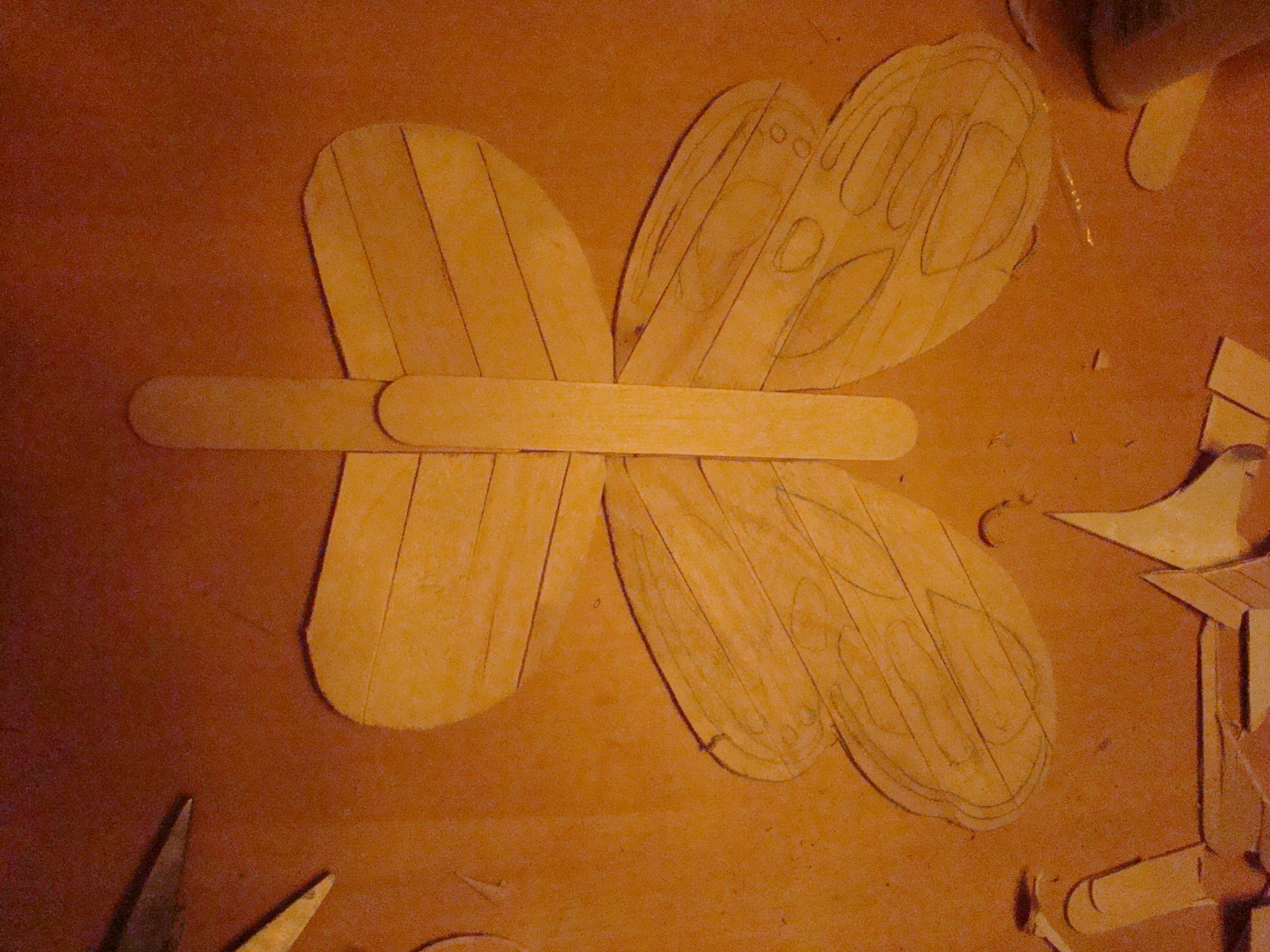 Popsicle Stick Butterfly : 6 Steps - Instructables