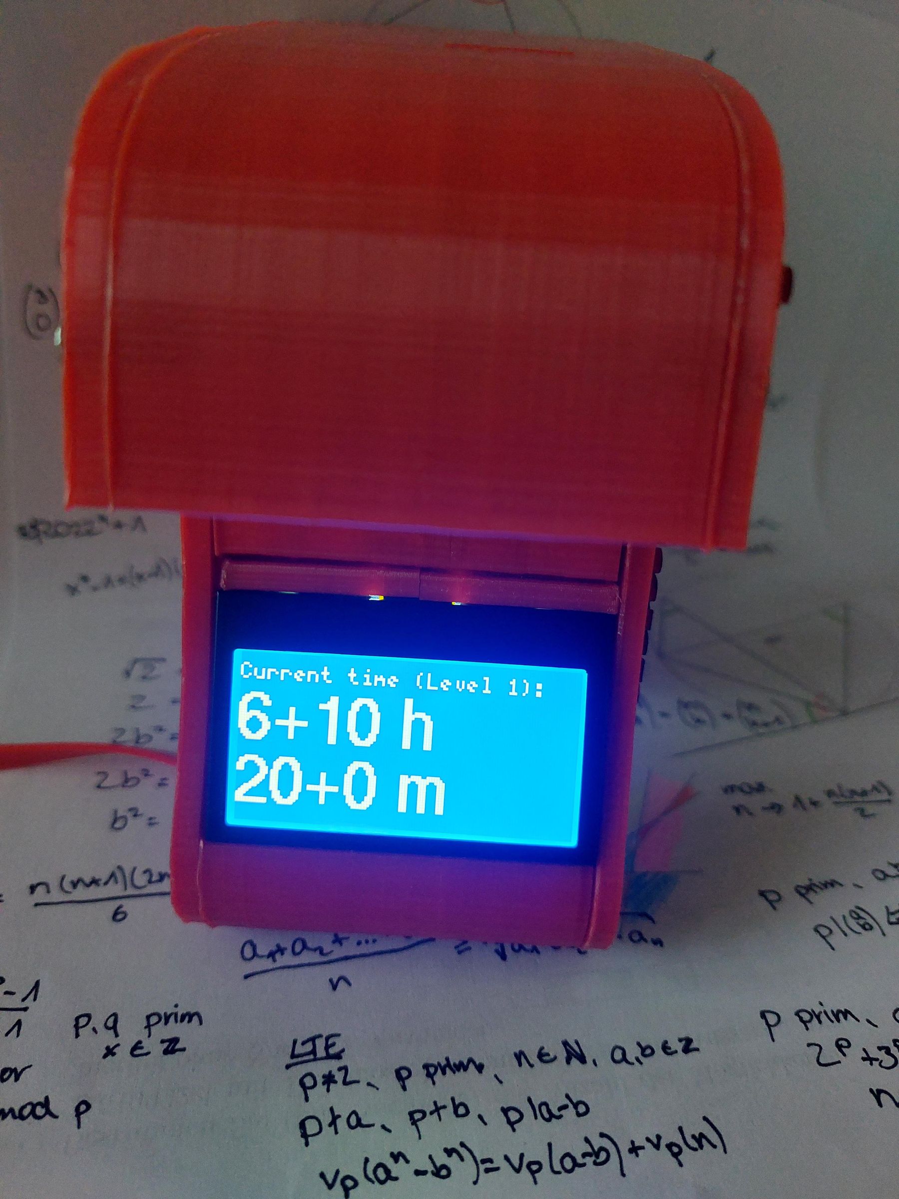 Pi-shaped Mental Arithmetics Clock : 13 Steps (with Pictures ...