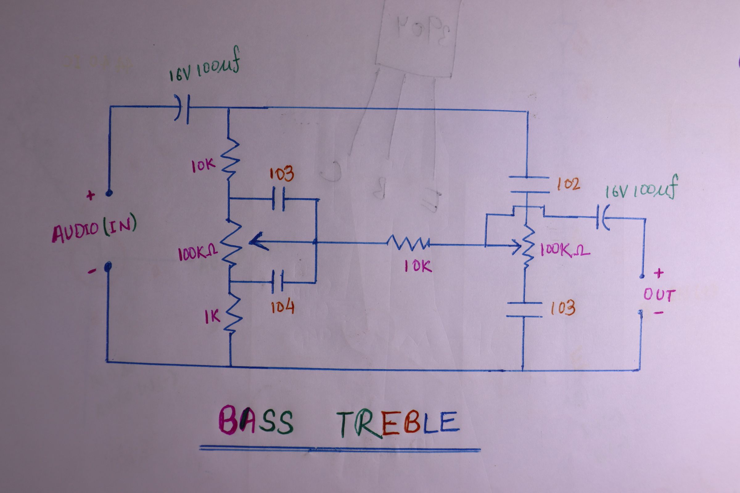 Heavy Bass and Treble Circuit : 13 Steps - Instructables