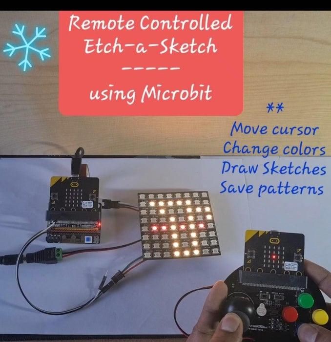 RGB LED Matrix Sketch (micro:bit Version) : 6 Steps (with Pictures ...