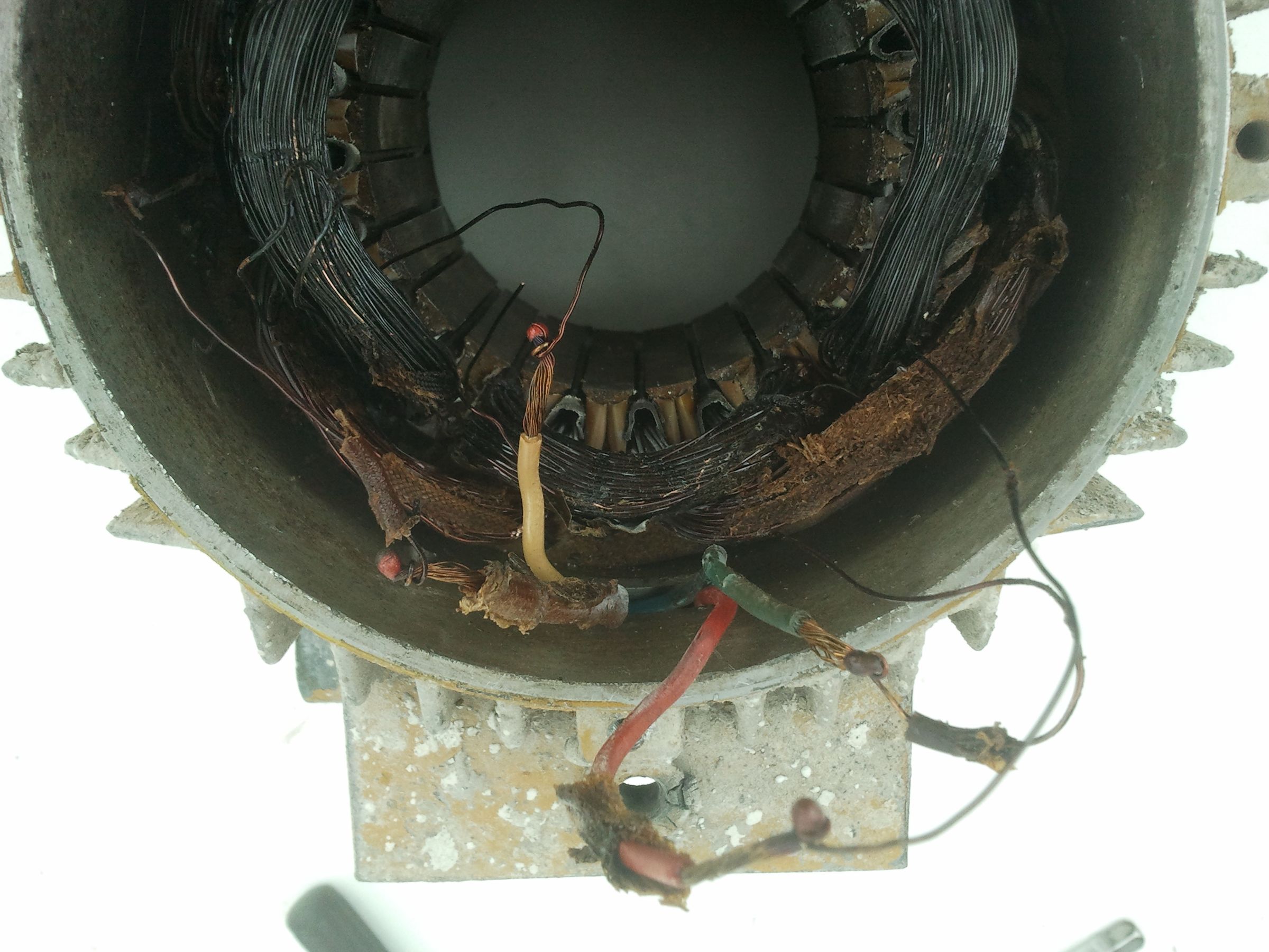 Rewinding and Renovation of the Electric Motor : 45 Steps (with ...