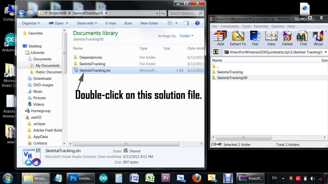Kinect Controls Arduino Wired Servos Using Visual Basic 2010 - Instructables
