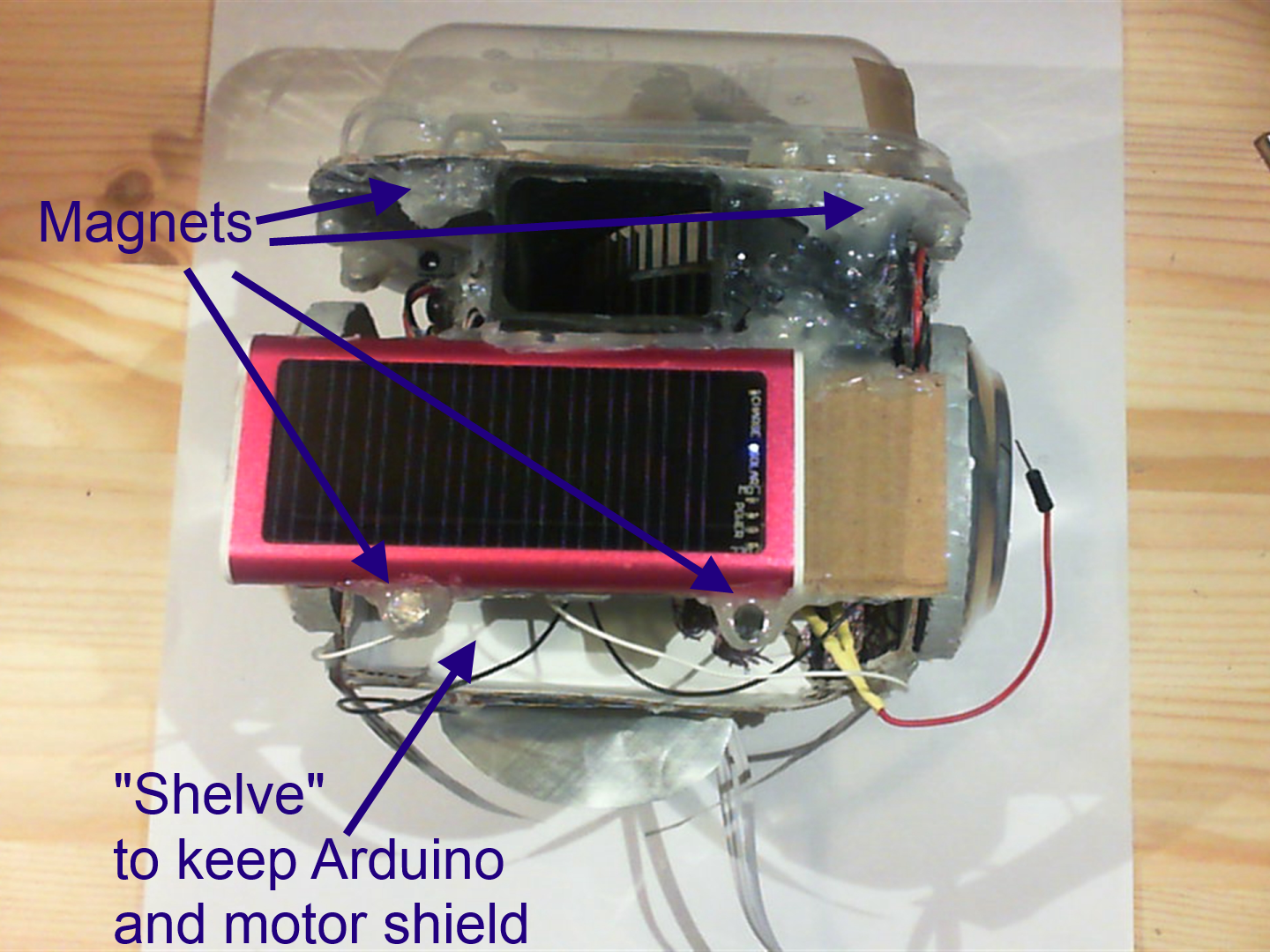 Floor Vacuum Cleaner Robot - Controlled by Arduino With Motor Shield ...