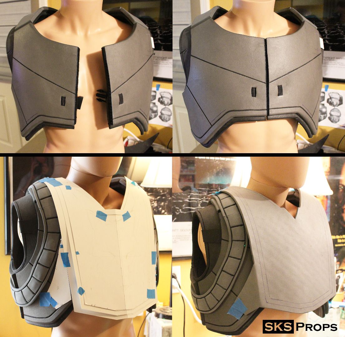 Destiny Hunter Mask and Armor Cosplay Build - SKS Props : 14 Steps ...