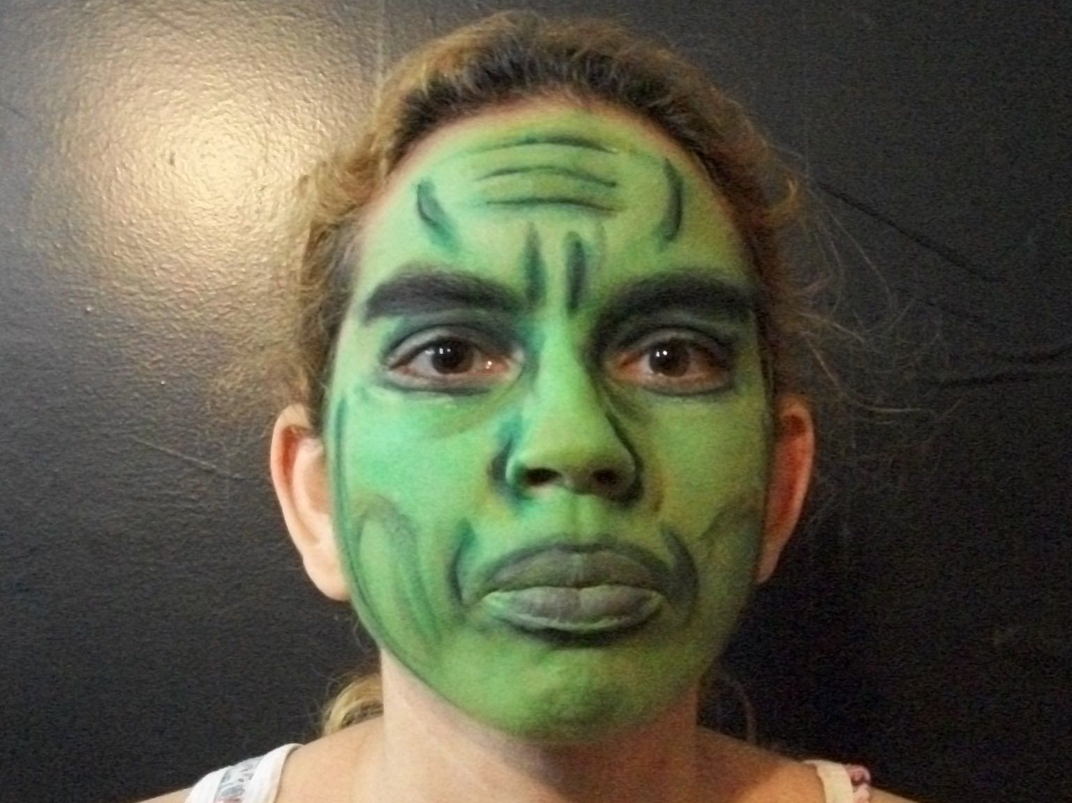 Frankenstein Face Paint