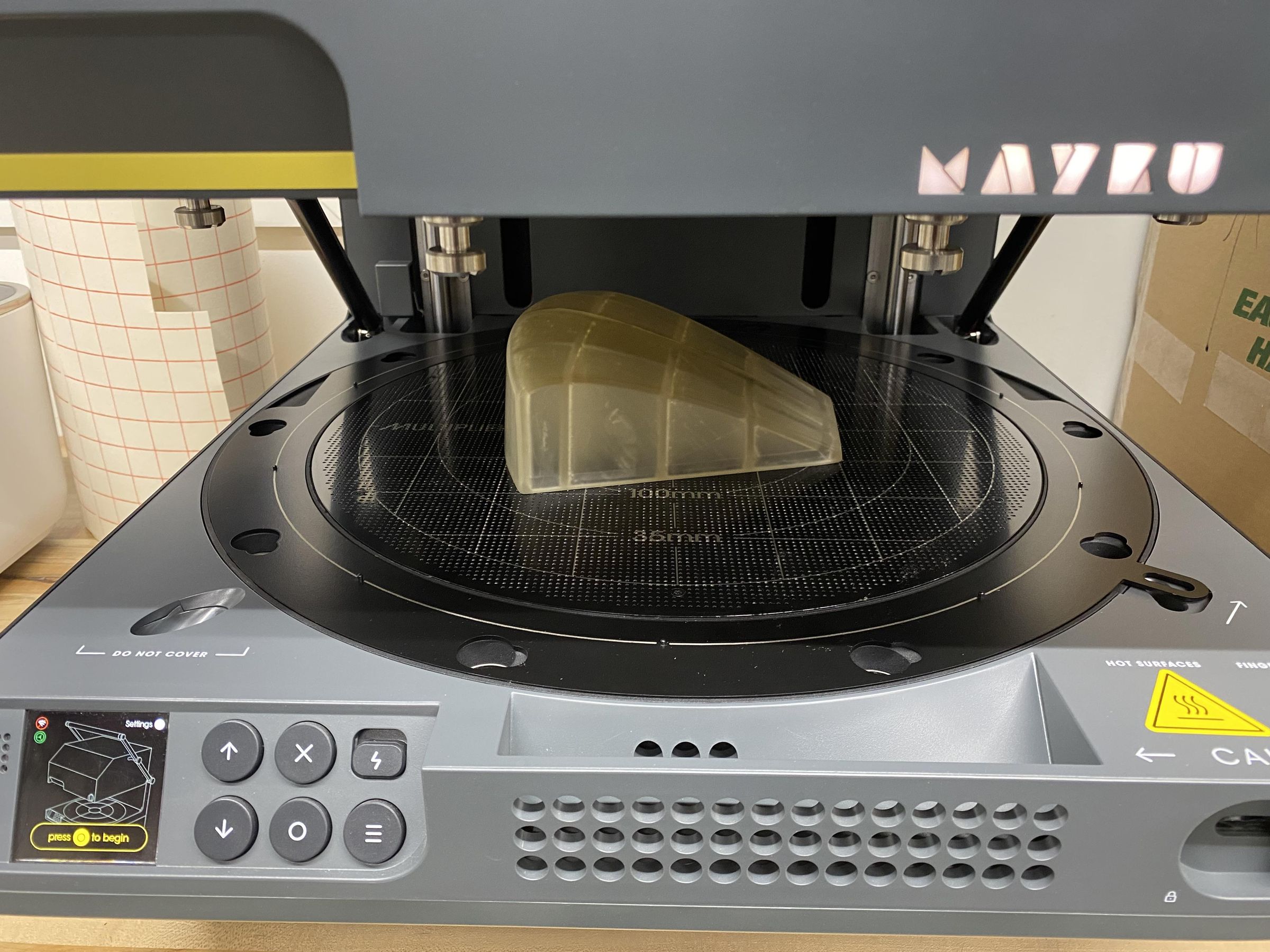 Molding Refractory Forms From Multi-Part Templates : 7 Steps ...