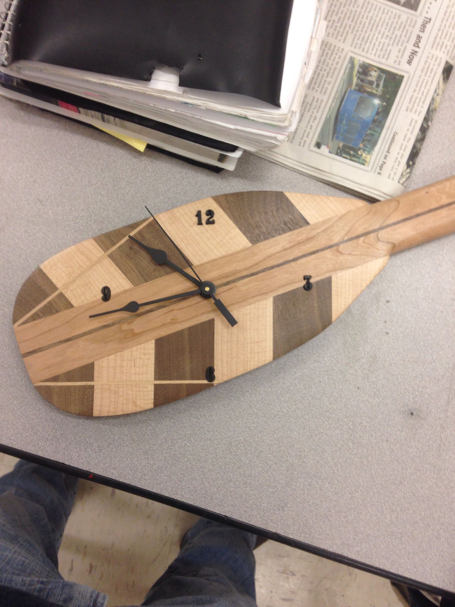 Canoe Paddle Clock : 18 Steps - Instructables