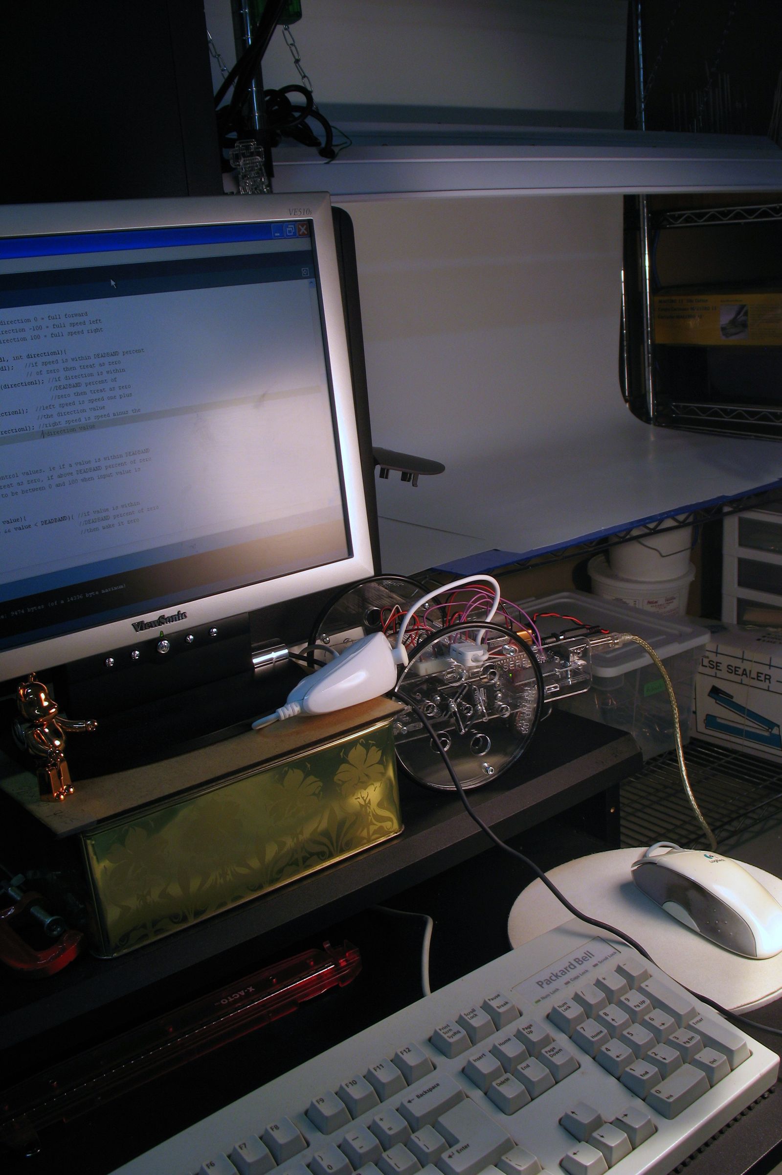Control Your Robot Using a Wii Nunchuck (and an Arduino) : 4 Steps ...