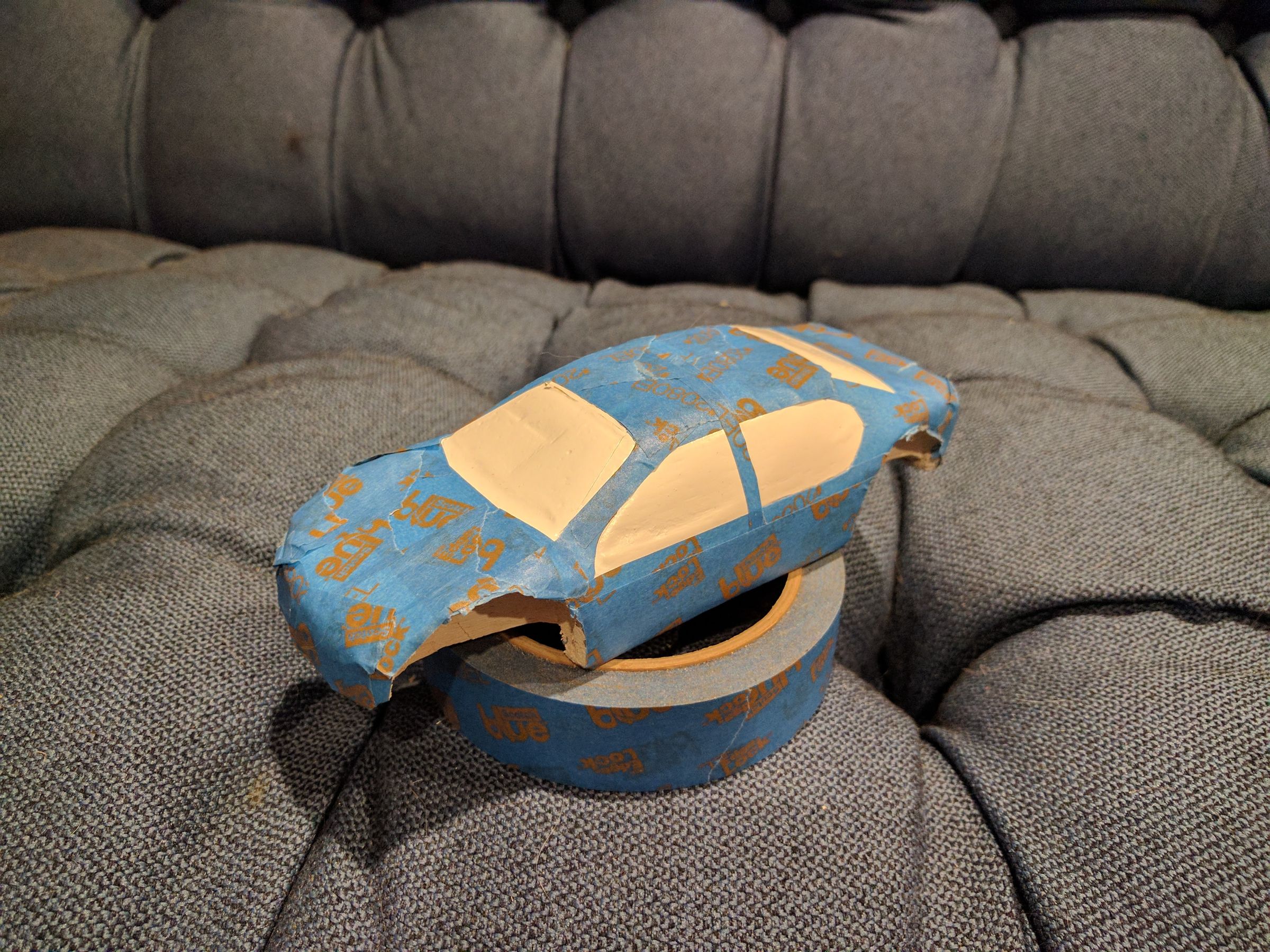 Police Cruiser Pinewood Derby Car With Light Bar : 6 Steps (with ...