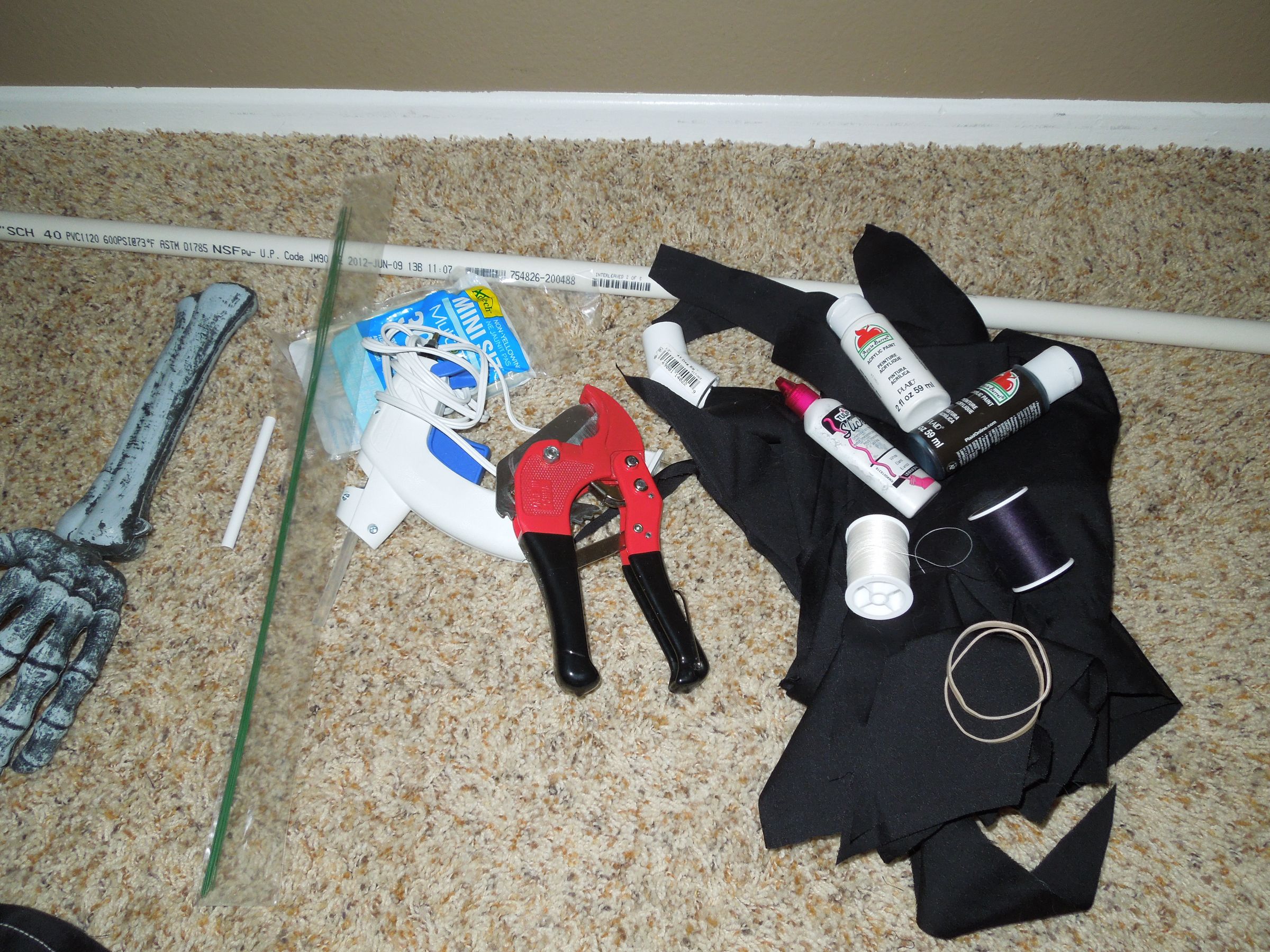 PVC Jack Skeleton Decoration : 5 Steps (with Pictures) - Instructables