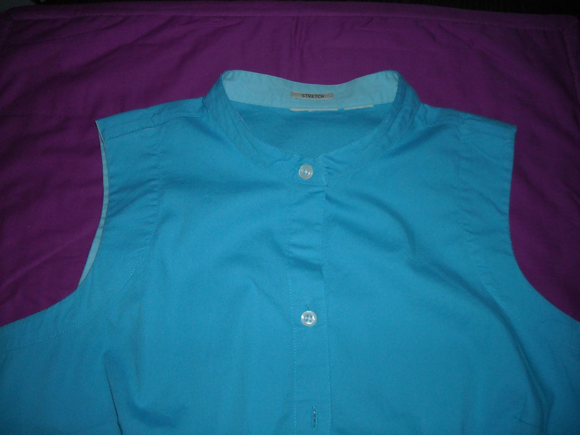 Change a Shirt Collar Into a Mandarin Collar With NO Sewing : 8 Steps ...