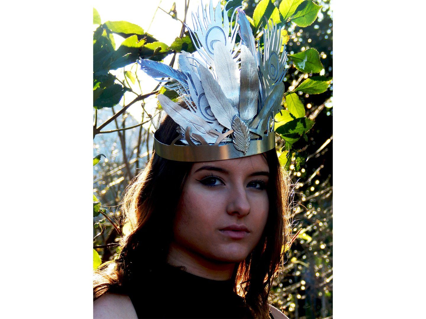 Silver Feather Crown : 7 Steps - Instructables