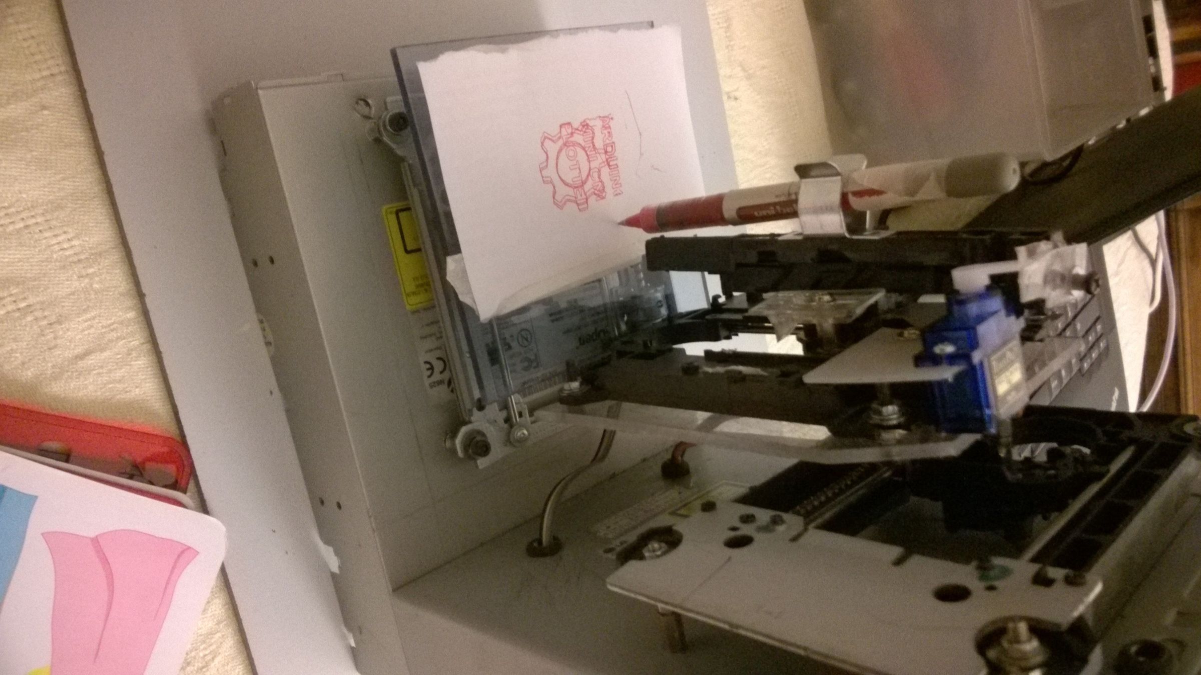 Arduino Mini CNC Plotter Machine From Dvd Drives : 10 Steps (with ...