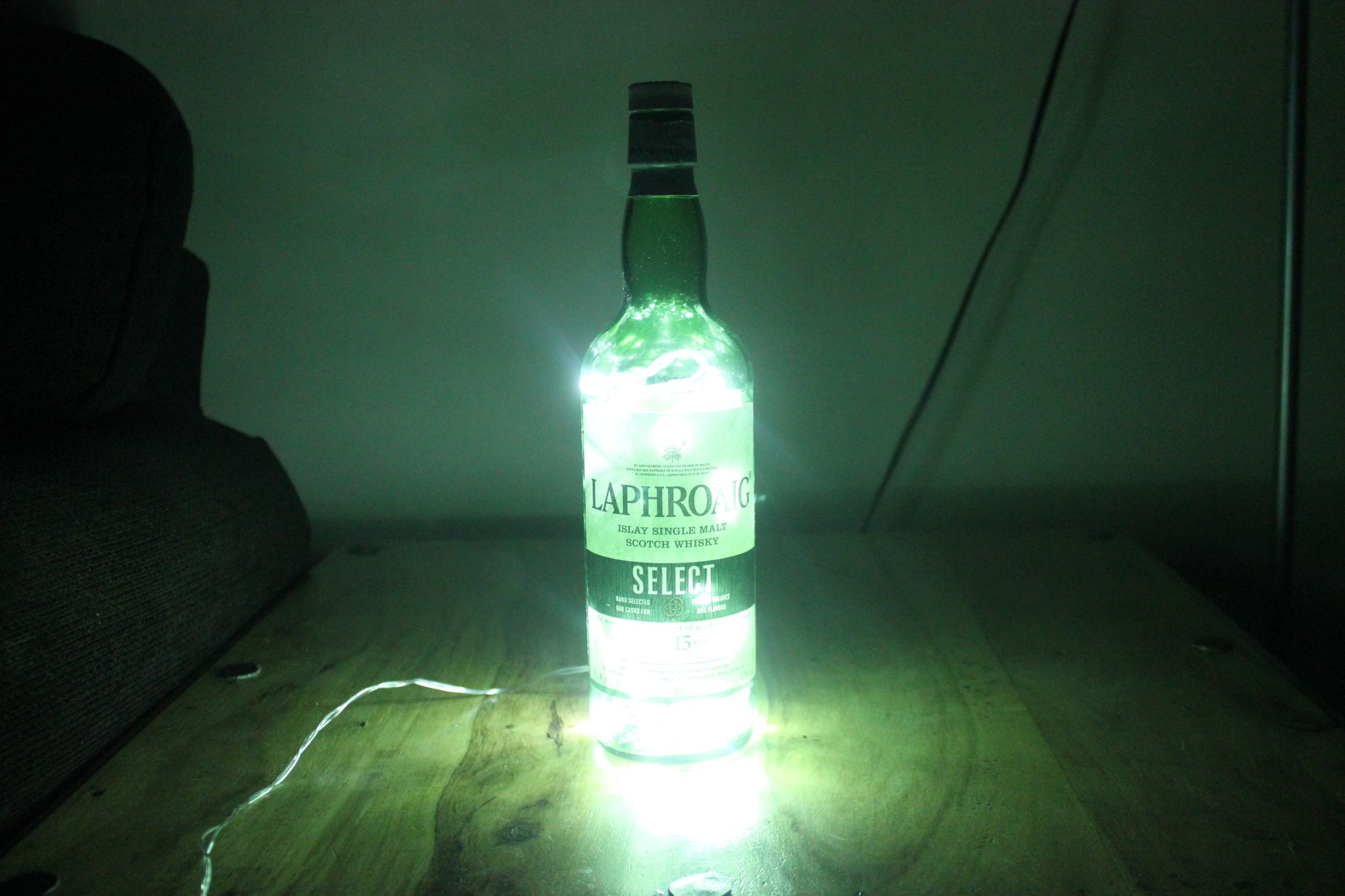 Make a Cool Light From a Whiskey Bottle : 8 Steps (with Pictures ...