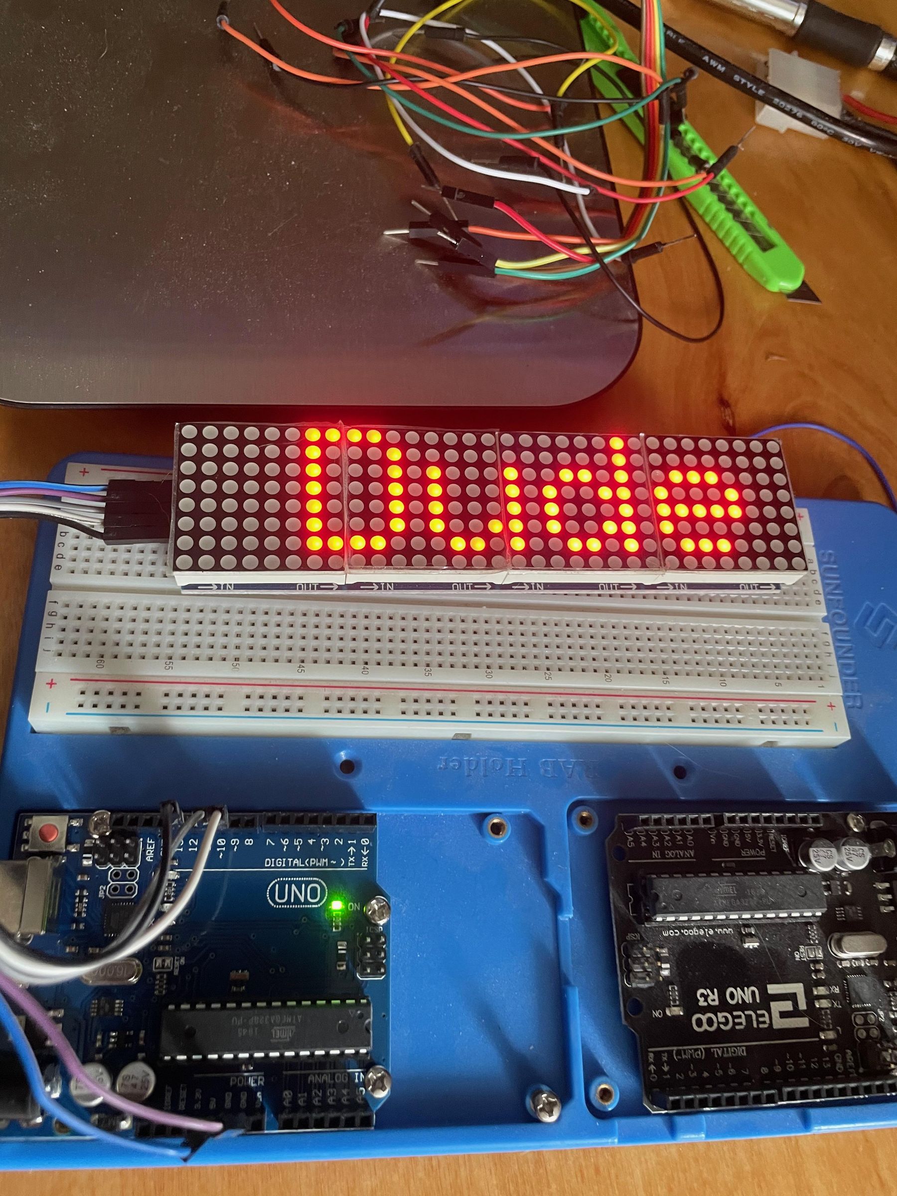 CONTROL LED MATRIX MAX7219 WITH ARDUINO : 9 Steps - Instructables
