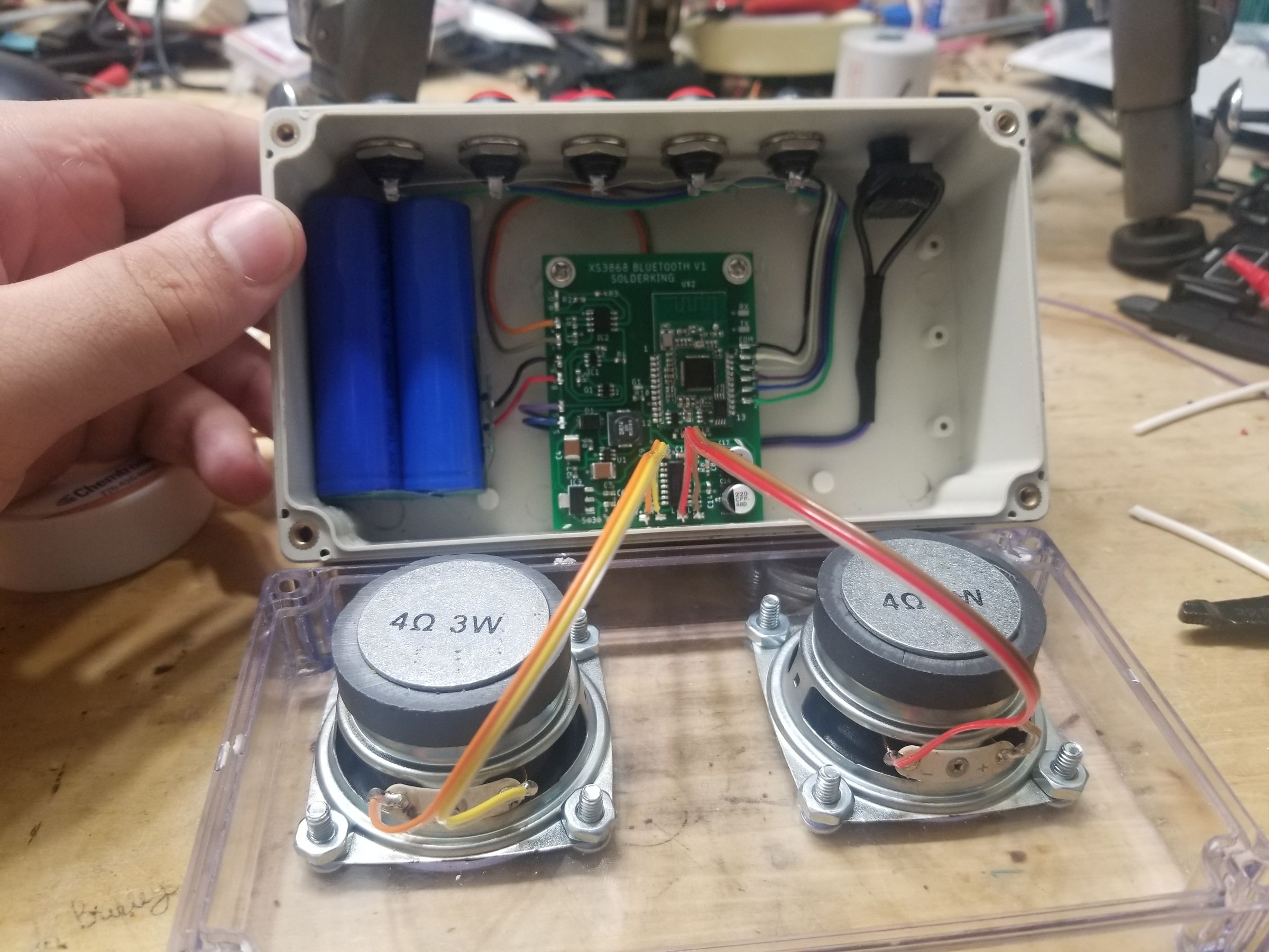 DIY Bluetooth Speaker From Scratch! : 5 Steps (with Pictures ...
