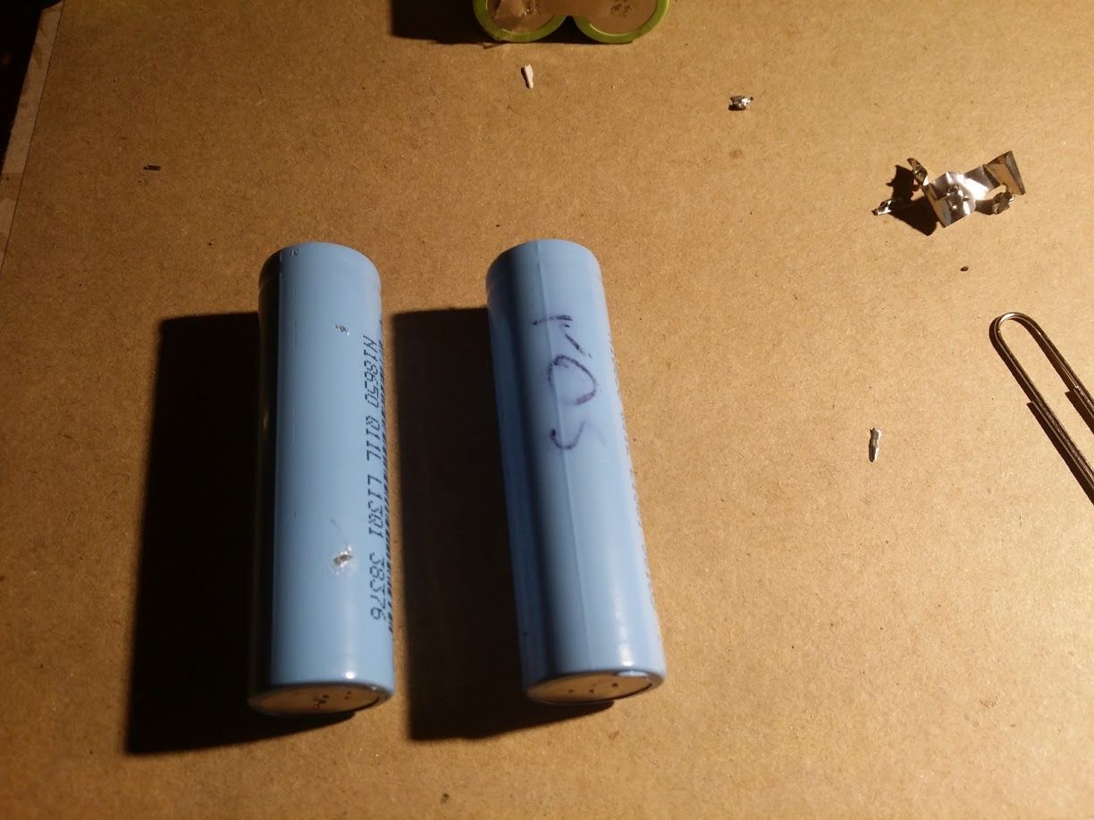 Recovering 18650 Lithium Batteries With Only a Paperclip : 3 Steps ...