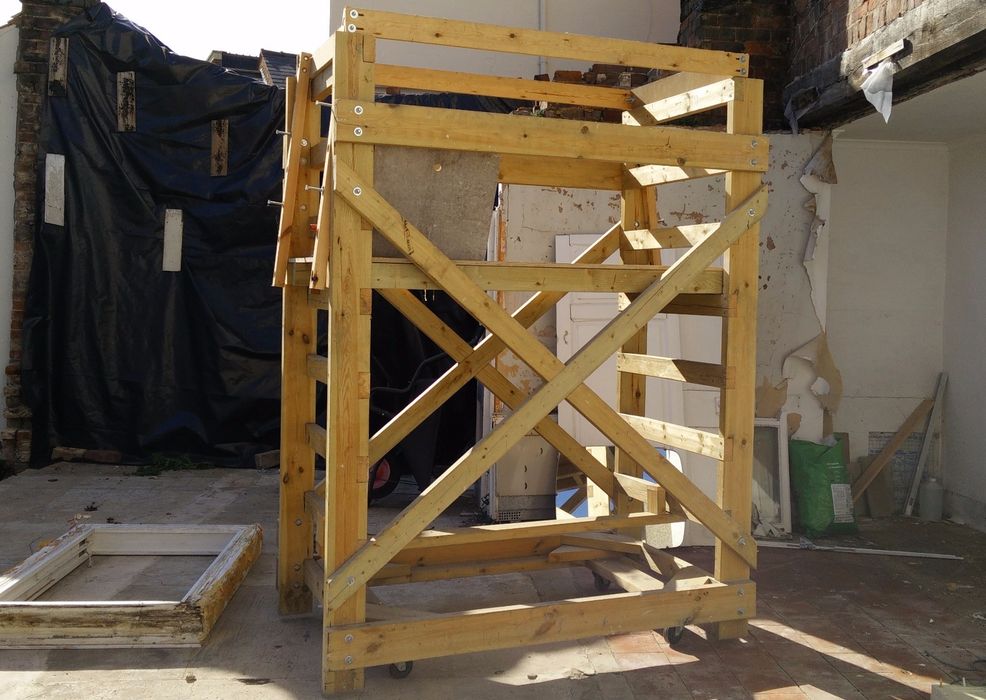 Wooden Scaffolding Tower : 11 Steps (with Pictures) - Instructables