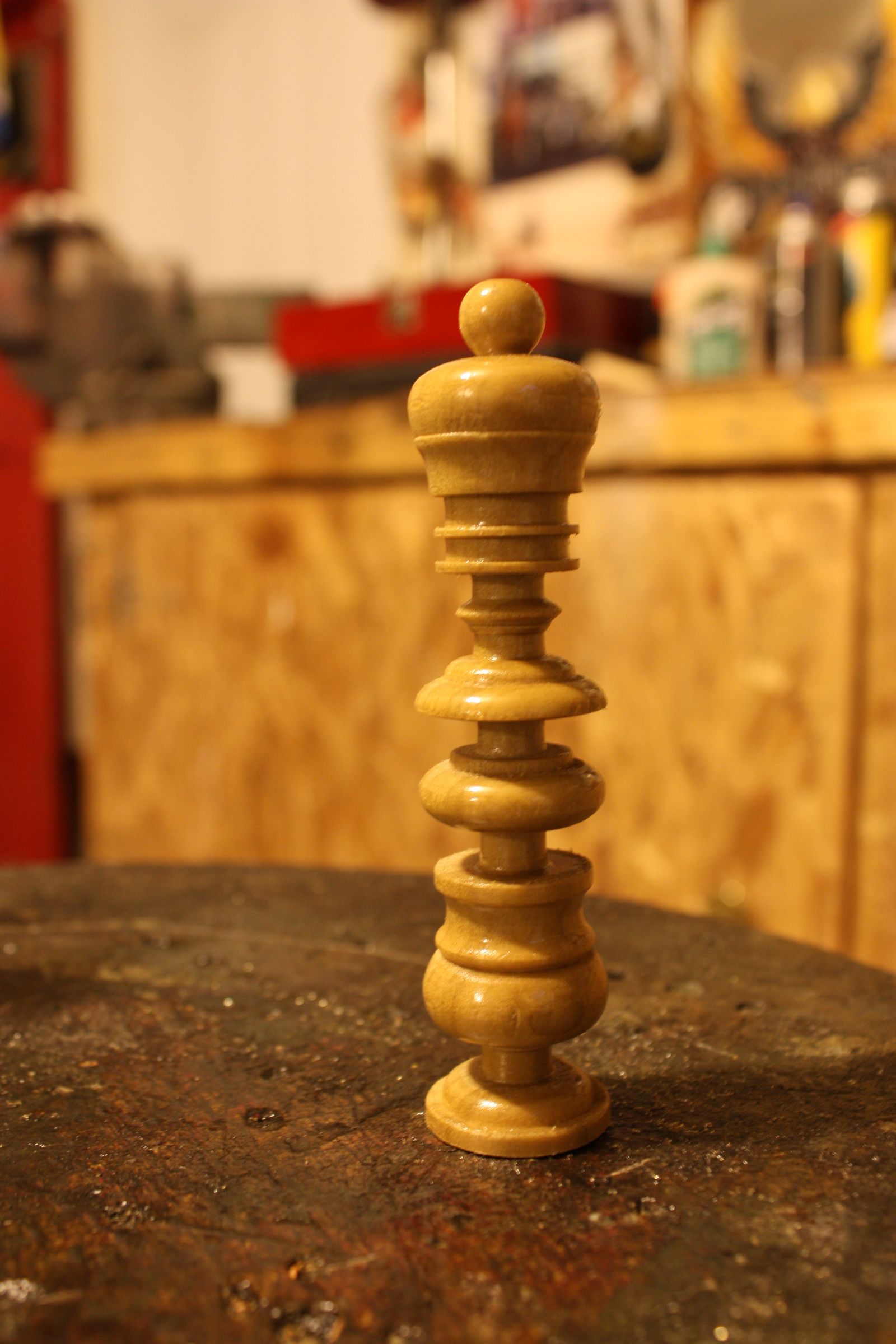 Make a Chess Set and Playing Board With a Storage Drawer : 12 Steps ...