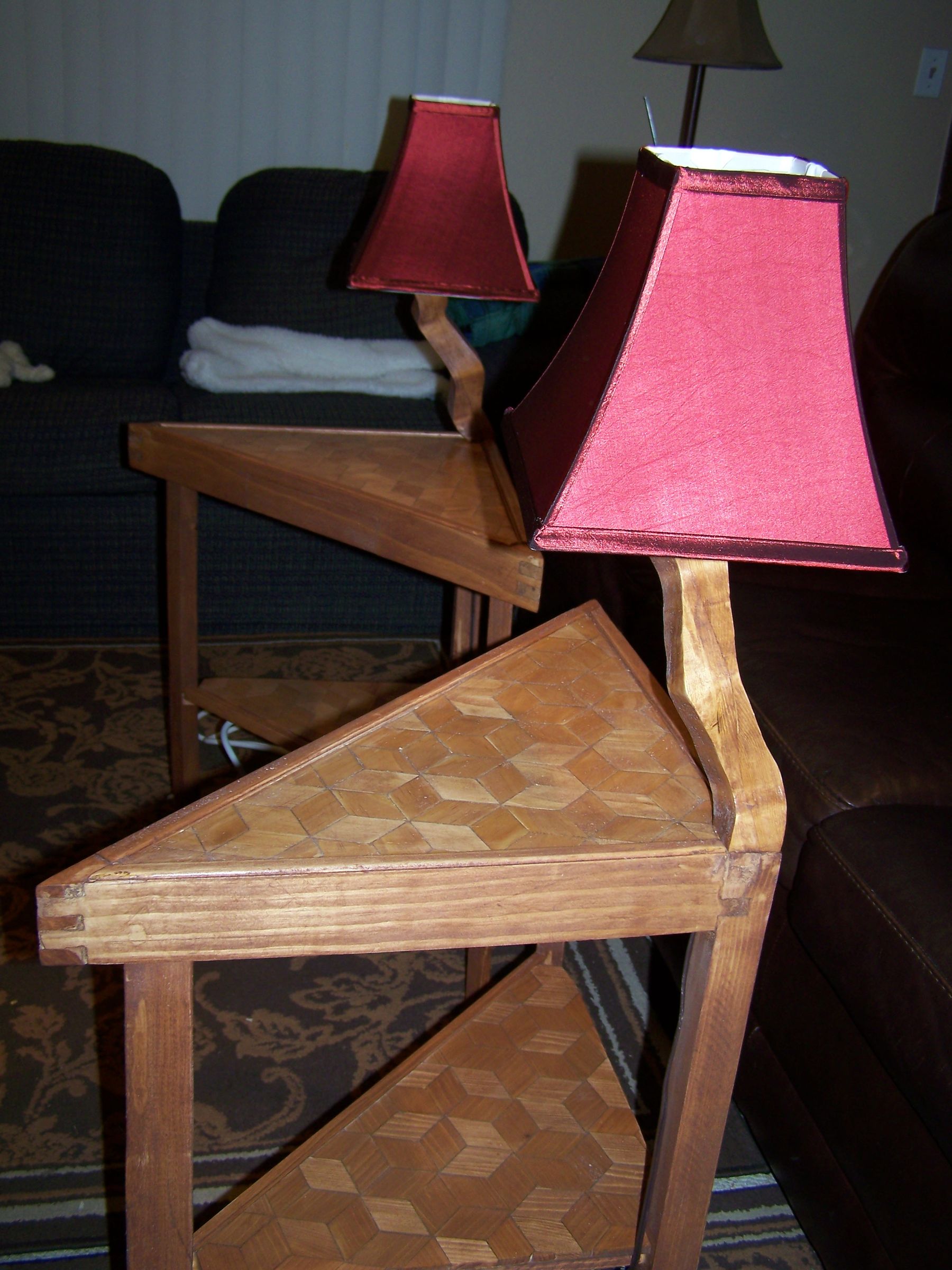 Coolest Crooked Lamp Table You Will Ever See - Instructables
