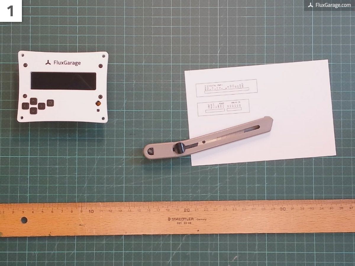 Front Plate for 16x2 LCD + Keypad Shield : 8 Steps (with Pictures ...