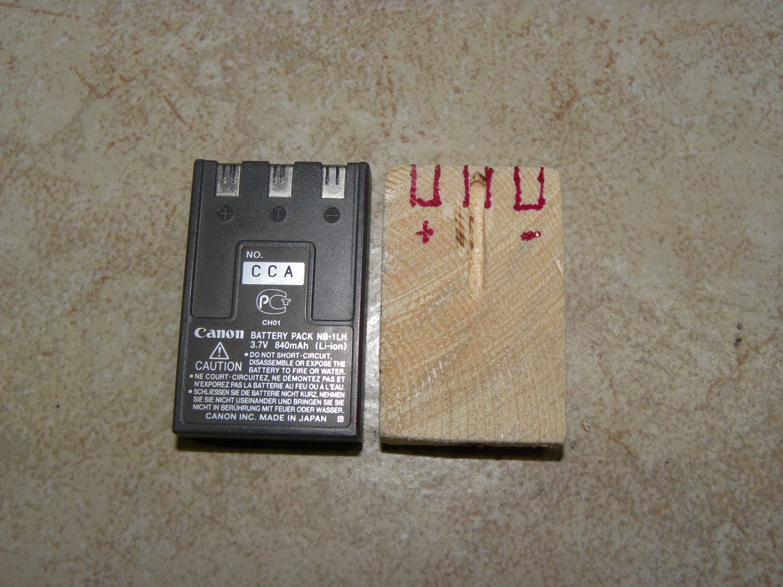 External Li-ion Battery for Digital Cameras : 12 Steps (with Pictures ...