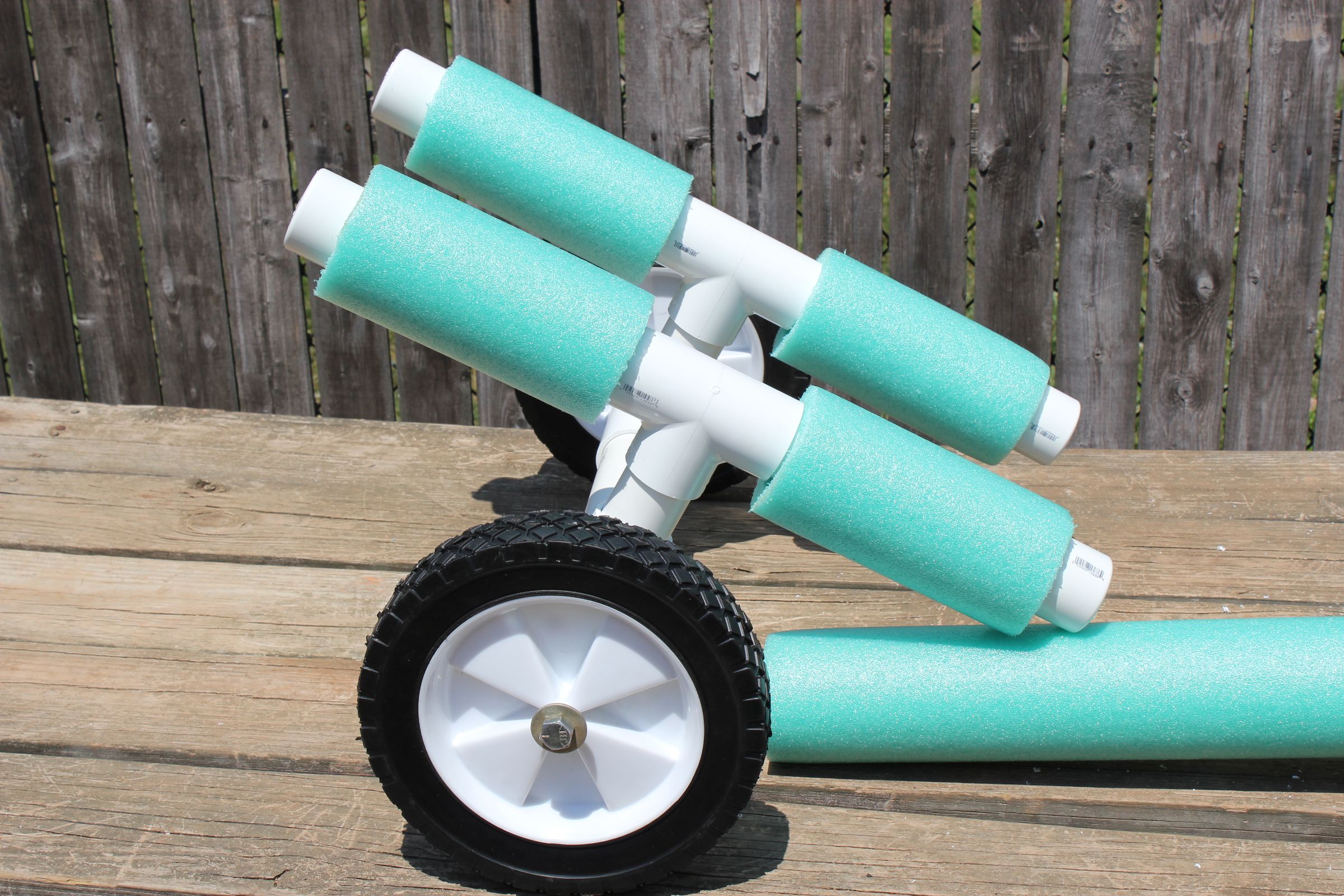 Homemade Pvc Kayak Cart