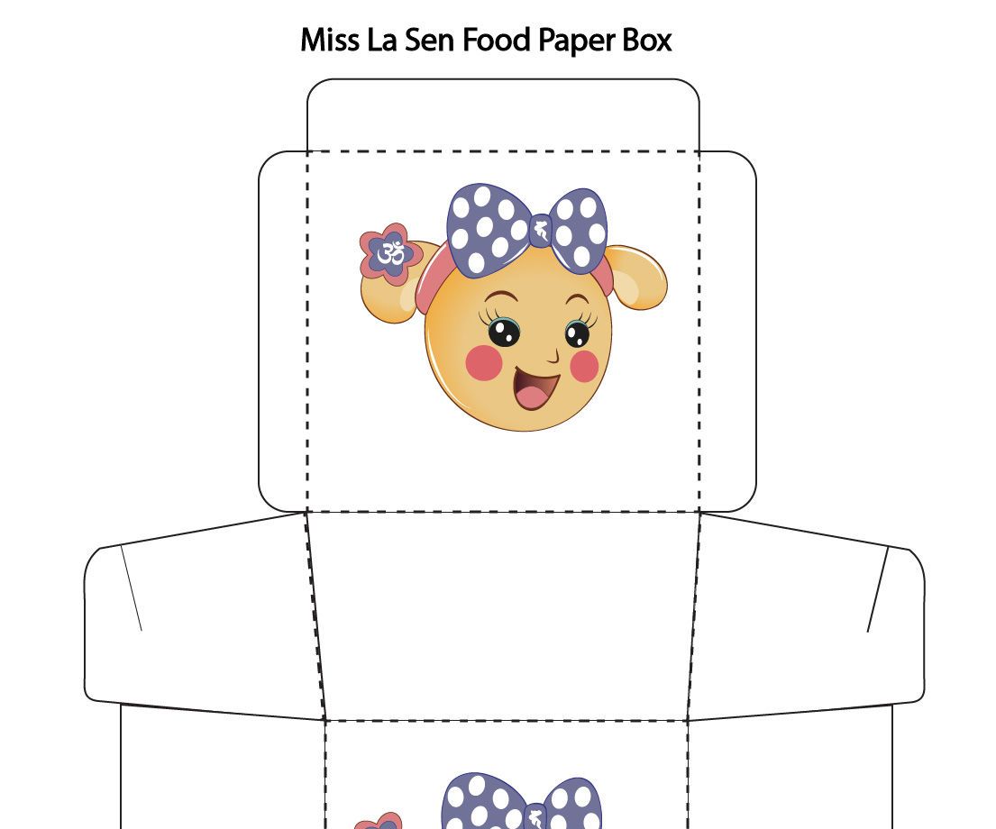 Miss La Sen Food Paper Box : 10 Steps (with Pictures) - Instructables