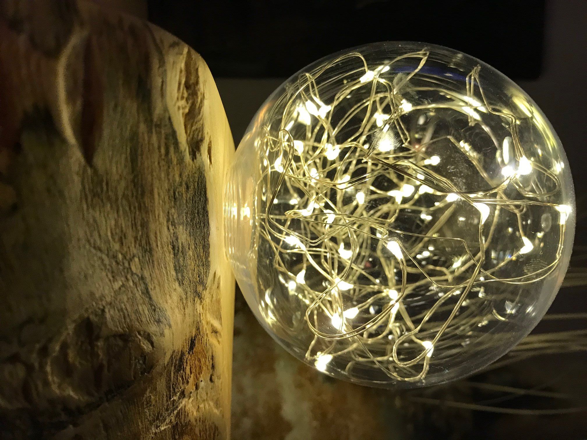 Rustic LED Log Lamp : 10 Steps (with Pictures) - Instructables