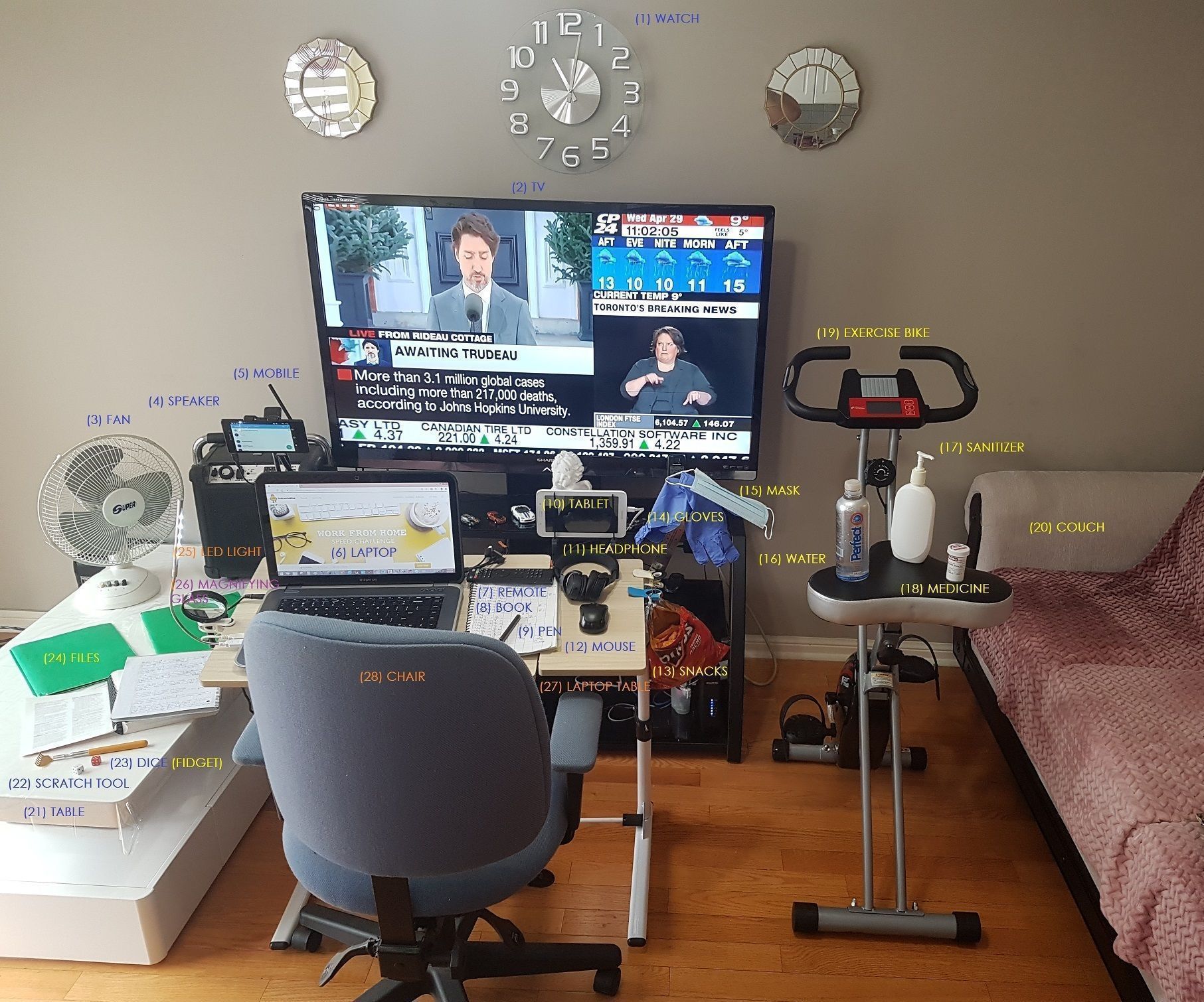 Mini Office With All Essentials - Instructables