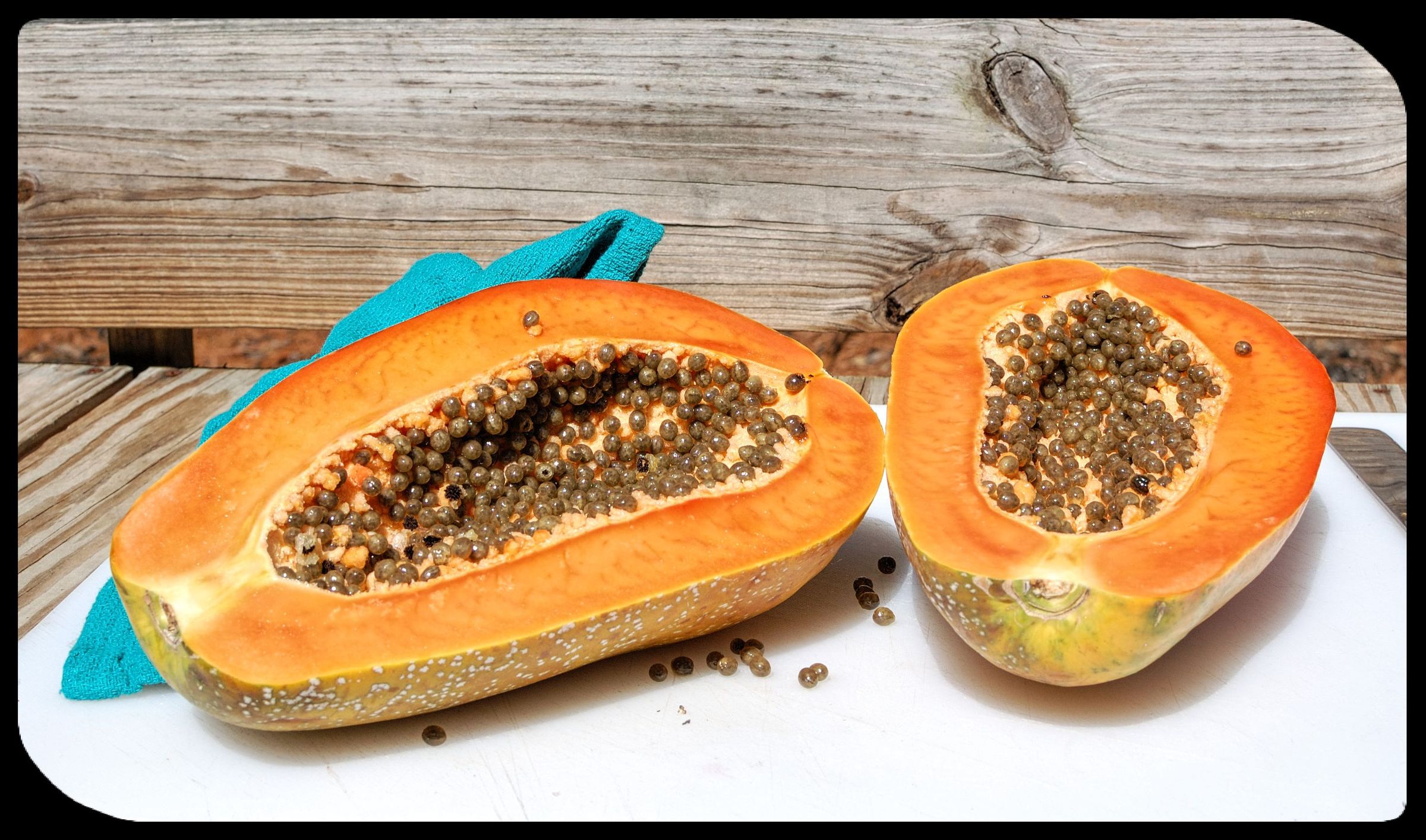 Fresh Papaya - Cleaning and Cutting : 3 Steps (with Pictures ...