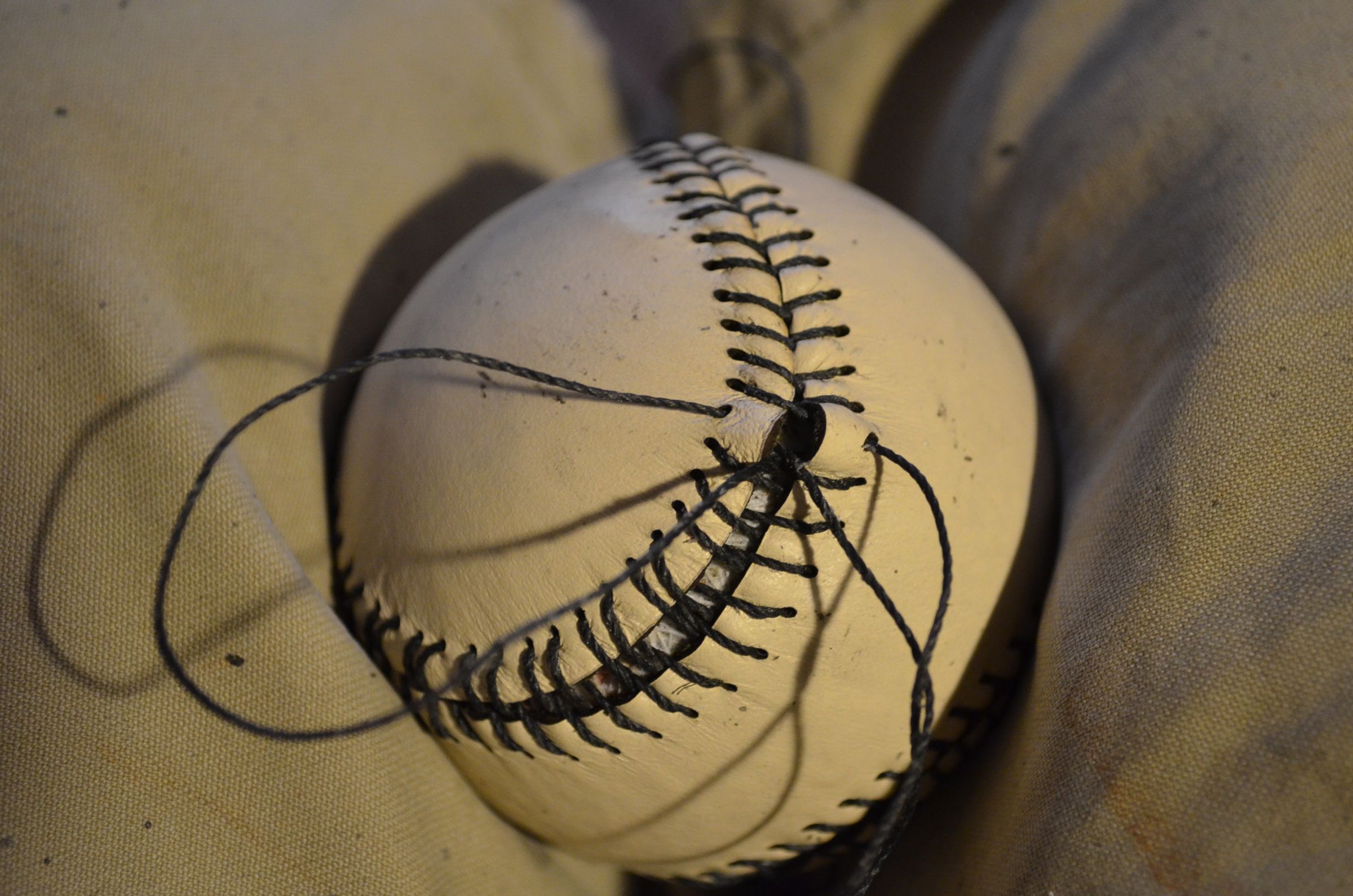 Replacing the Outer Leather Shell on a Baseball : 6 Steps (with ...