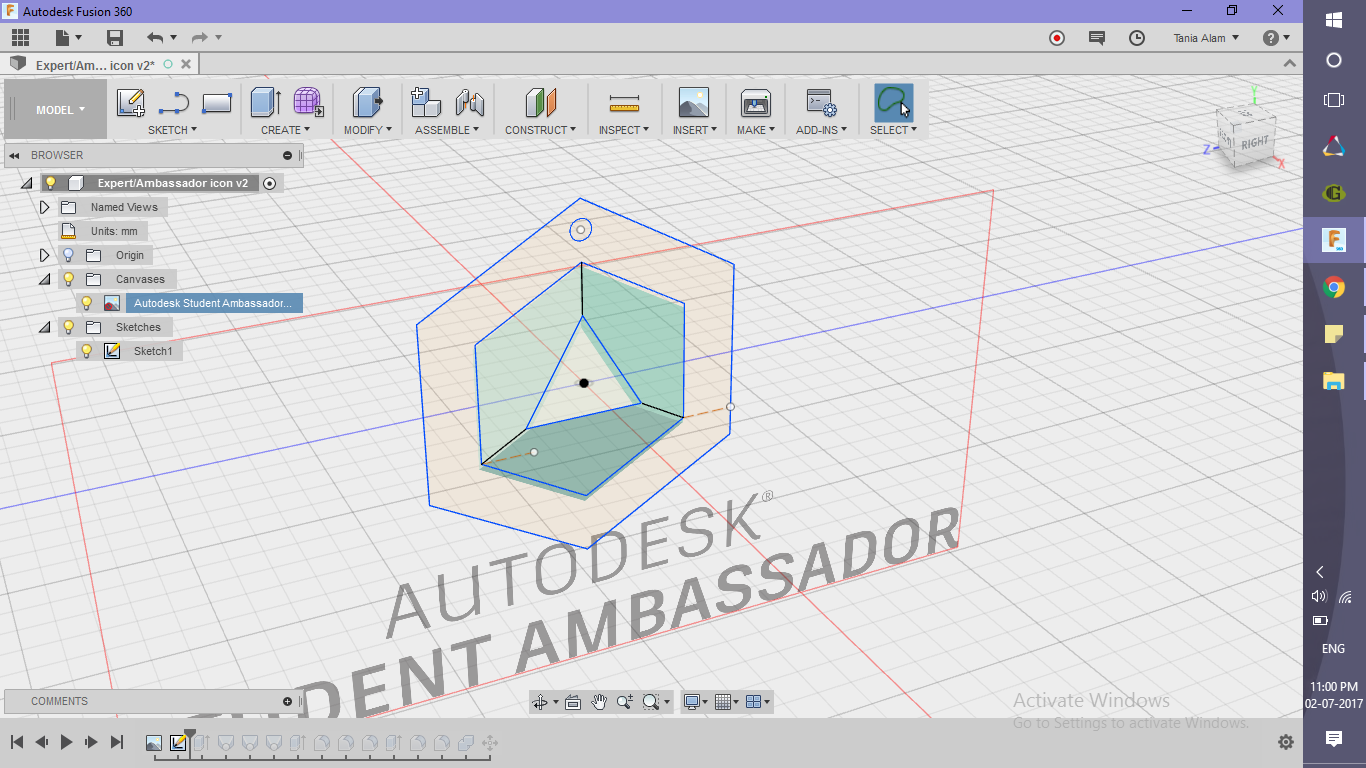 How I Made an Autodesk Student Ambassador Locket? : 6 Steps (with ...