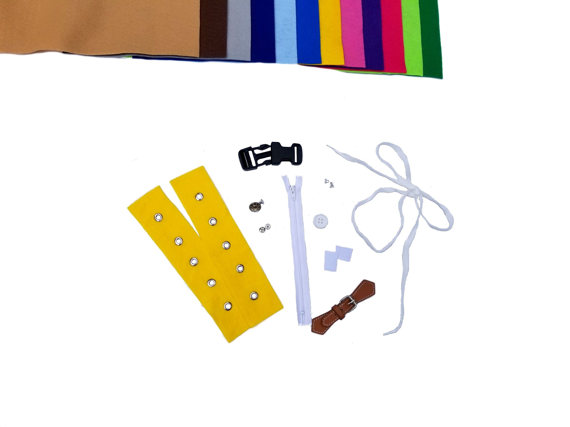 Montessori-Inspired Soft Busy Board : 20 Steps (with Pictures ...