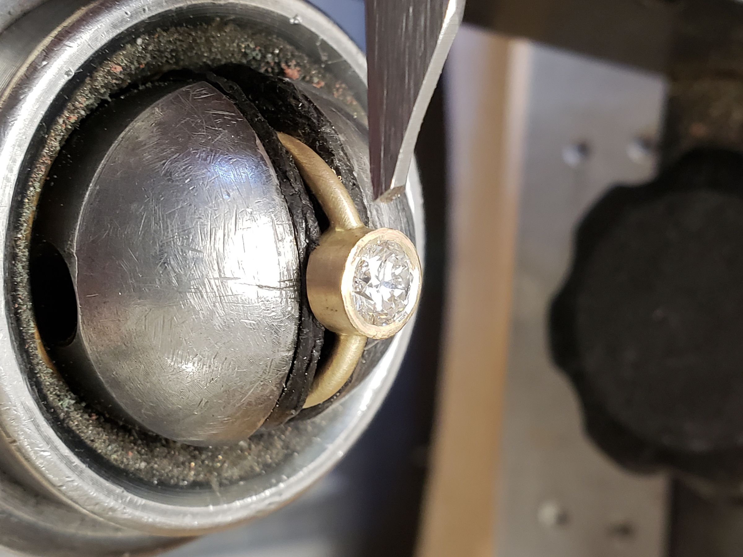 Making a Simple Bezel Set Ring : 4 Steps (with Pictures) - Instructables
