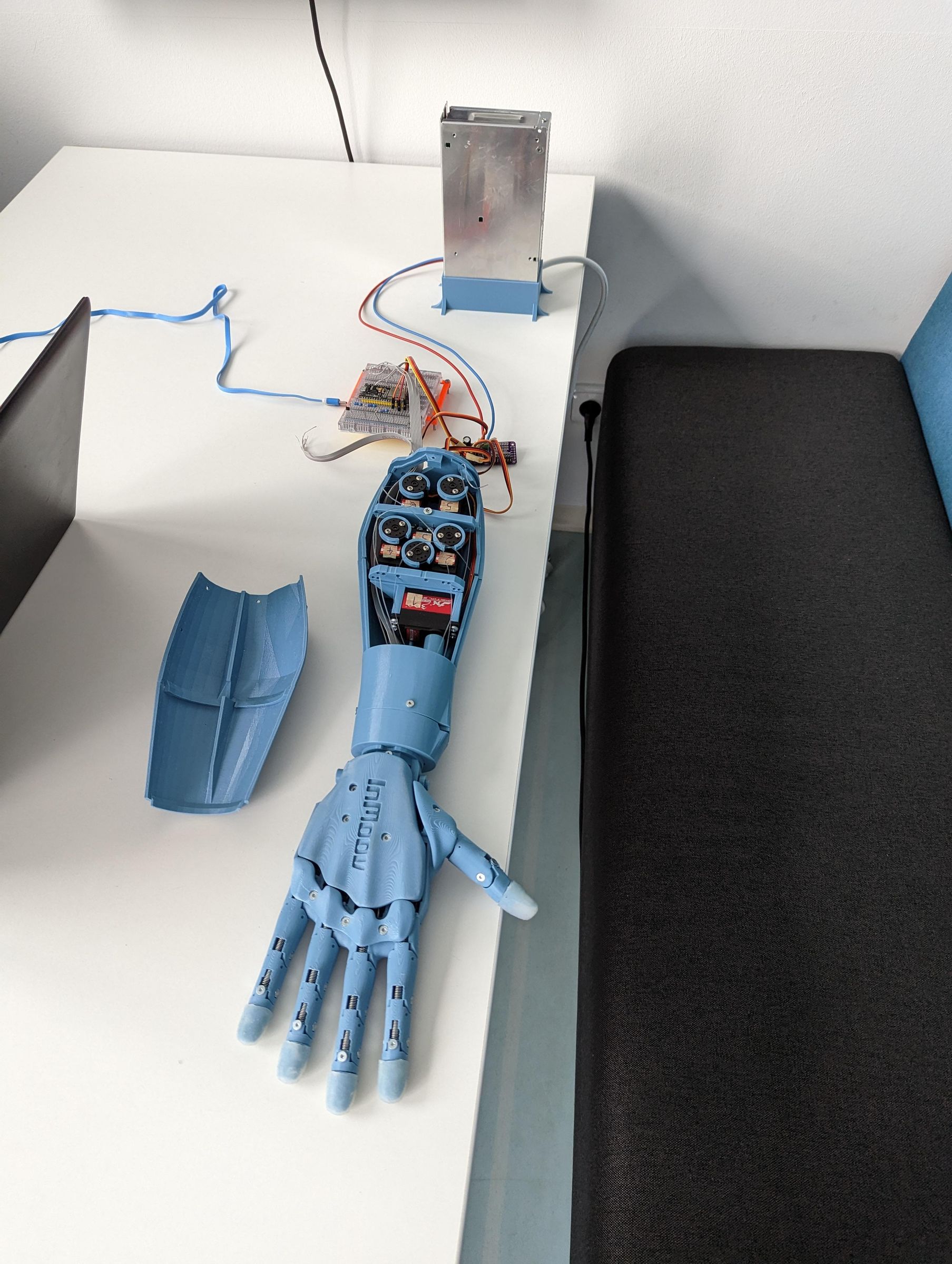 Bionic Hand Controlled by OpenCV : 8 Steps (with Pictures) - Instructables