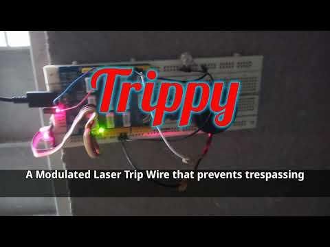 Trippy - a DIY Modulated Laser Trip Wire That Prevents Trespassing : 7 ...