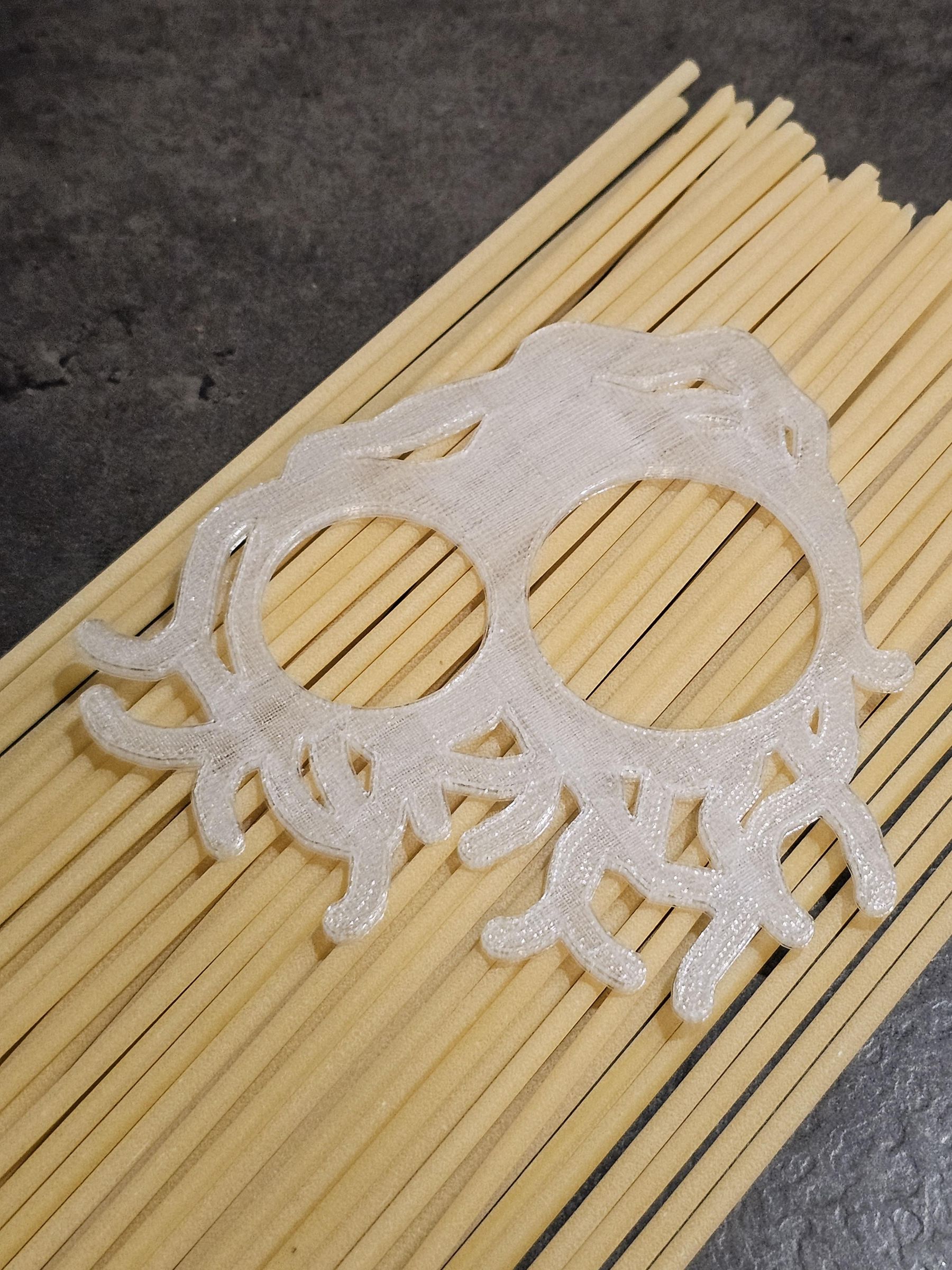 Spaghetti Monster Portion Measurer (with Tinkercad) : 9 Steps ...