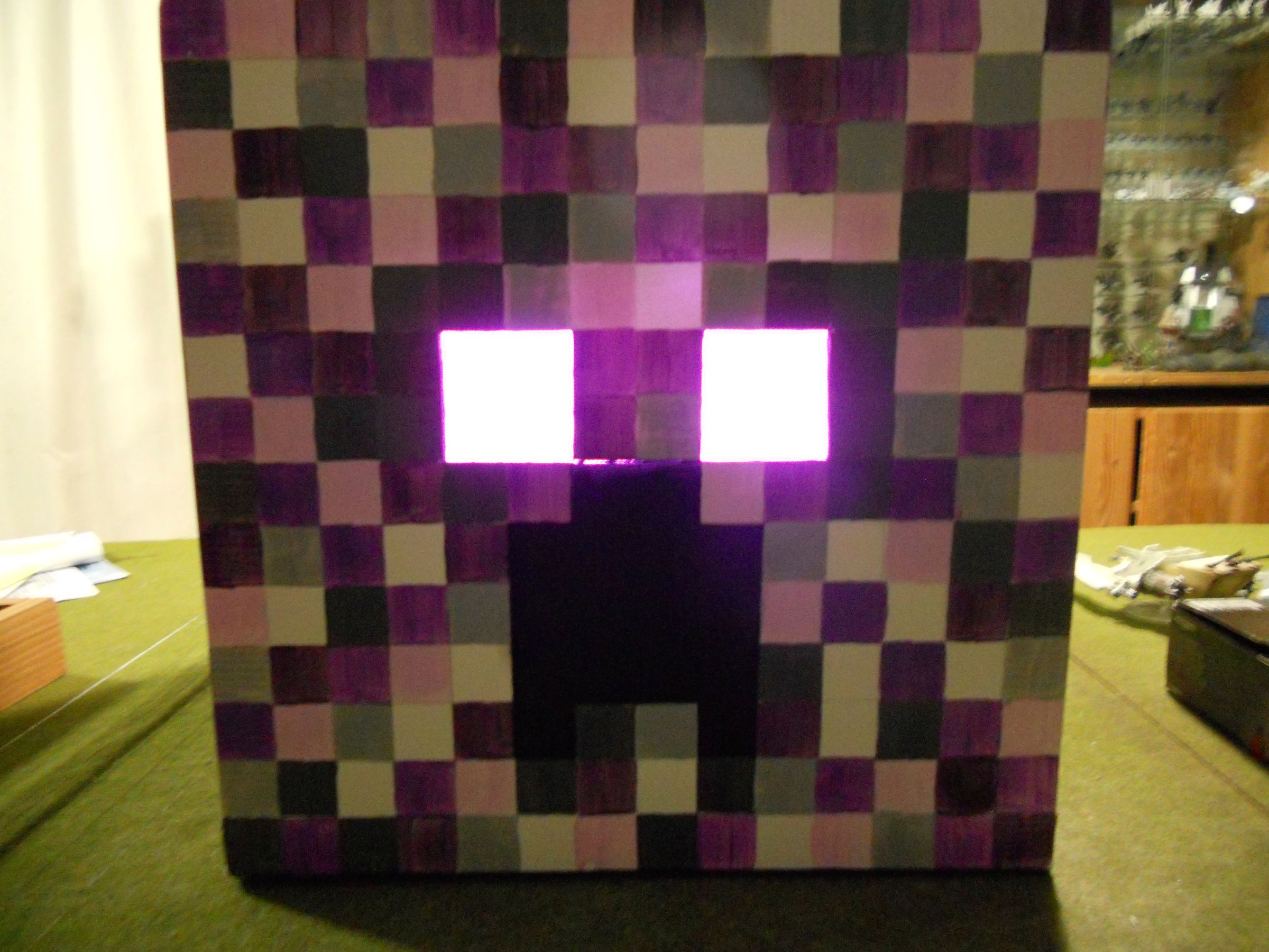 Minecraft Enderman Head Costume