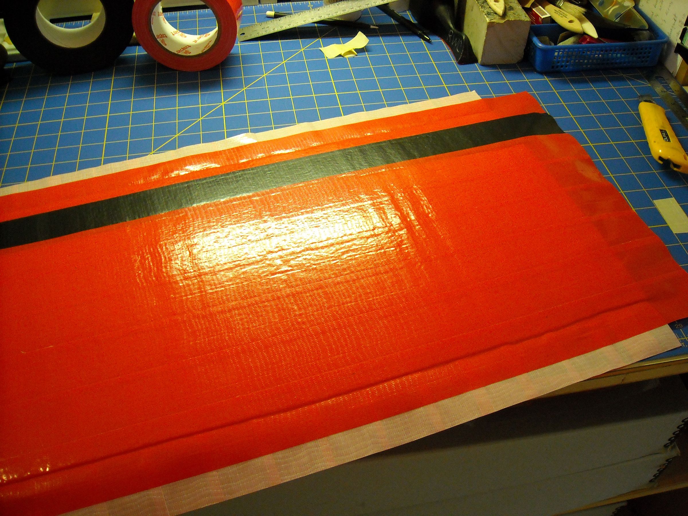 Cushioned Duct Tape Laptop Sleeve : 8 Steps (with Pictures) - Instructables