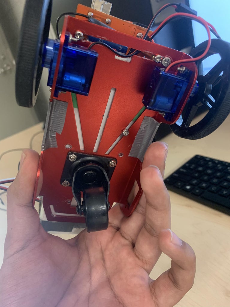 Diy Arduino Obstacle Avoidance Robot Made 5 Steps Instructables