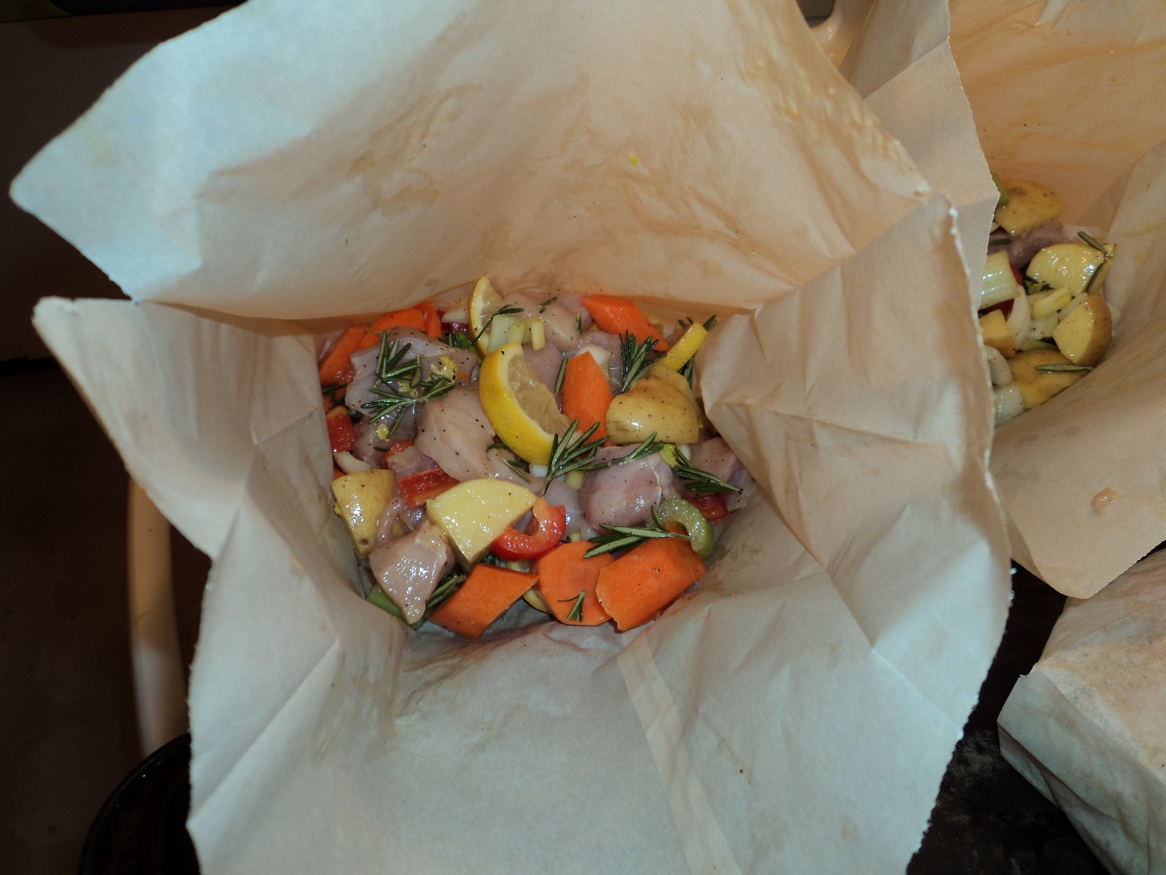 Chicken in a Bag - Cooking En Papillote : 6 Steps - Instructables