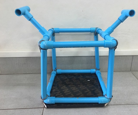 PVC Pipe Trash-Bin | ធុងសំរាមដែលបង្កើតពីទុយោ : 9 Steps - Instructables