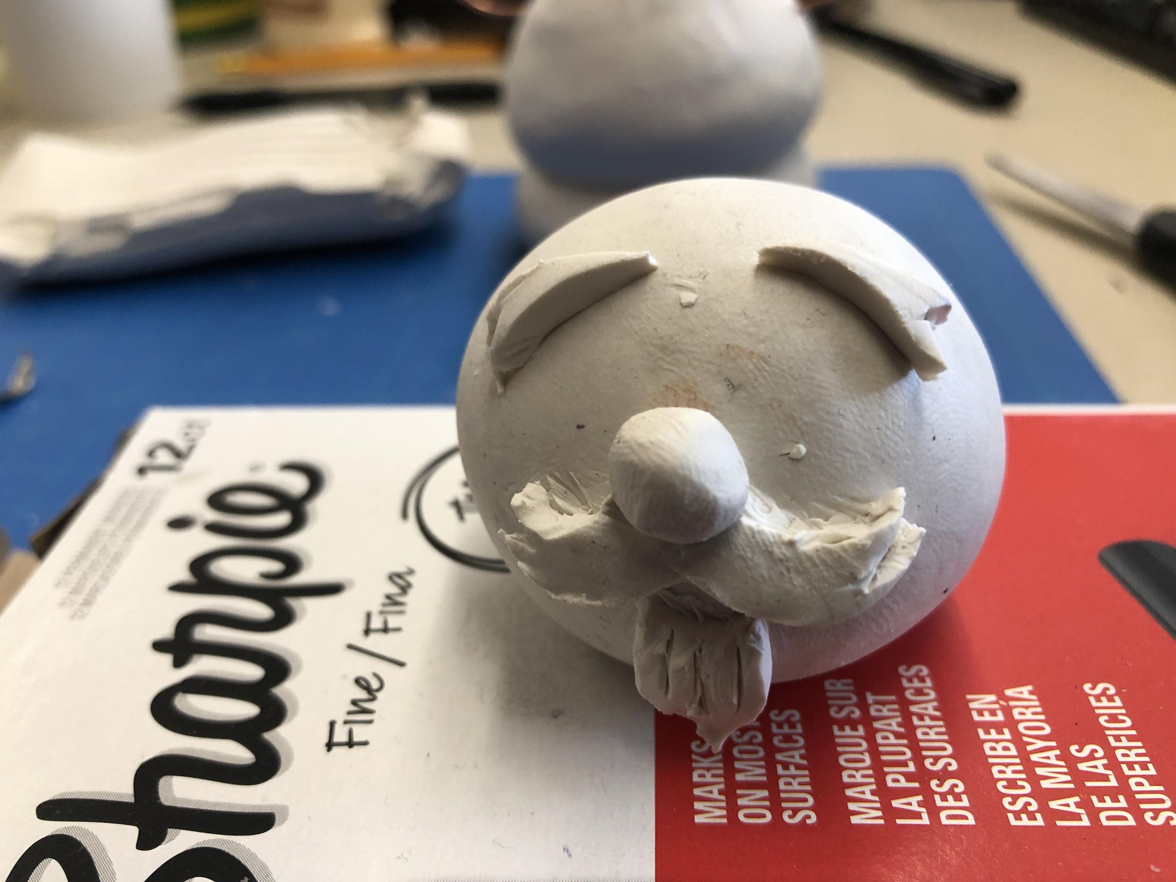 Creating Rudolph the Red Nosed Reindeer Figures for Christmas Card : 18 ...