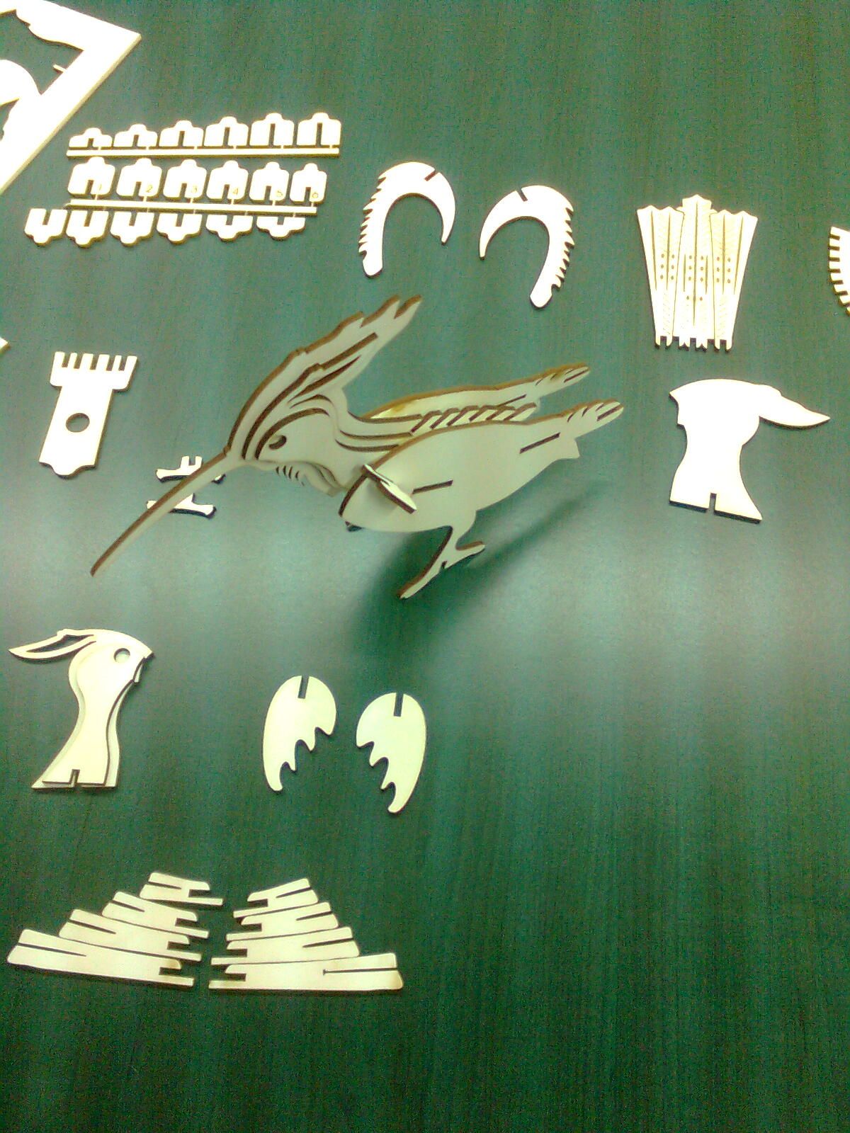 Cut a 3D Bird With Laser Cutter : 6 Steps - Instructables