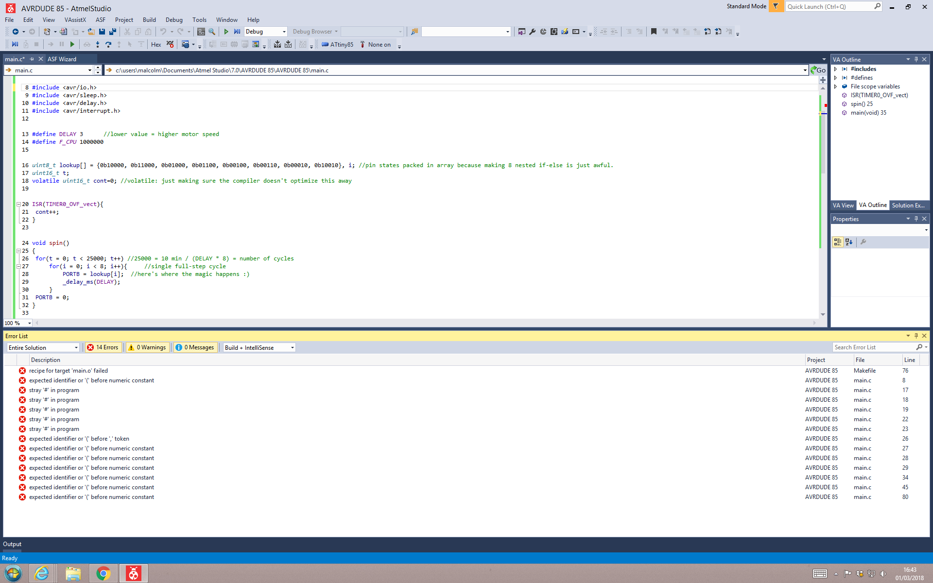 3D Printed Watch Winder (ATtiny85+Stepper) : 6 Steps (with Pictures ...
