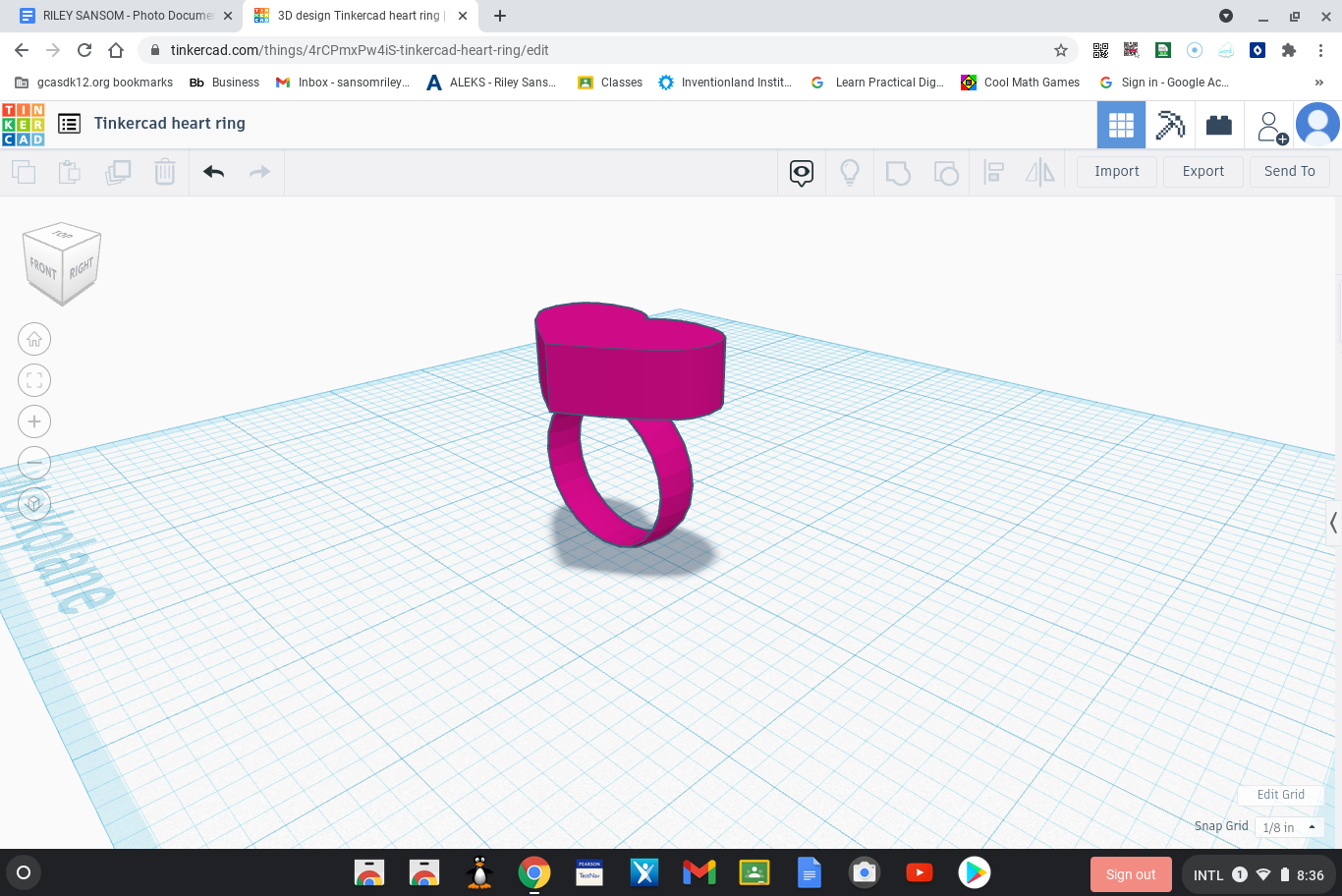 Step One Login to Tinkercad and Hit the Button Make New Design : 7 ...